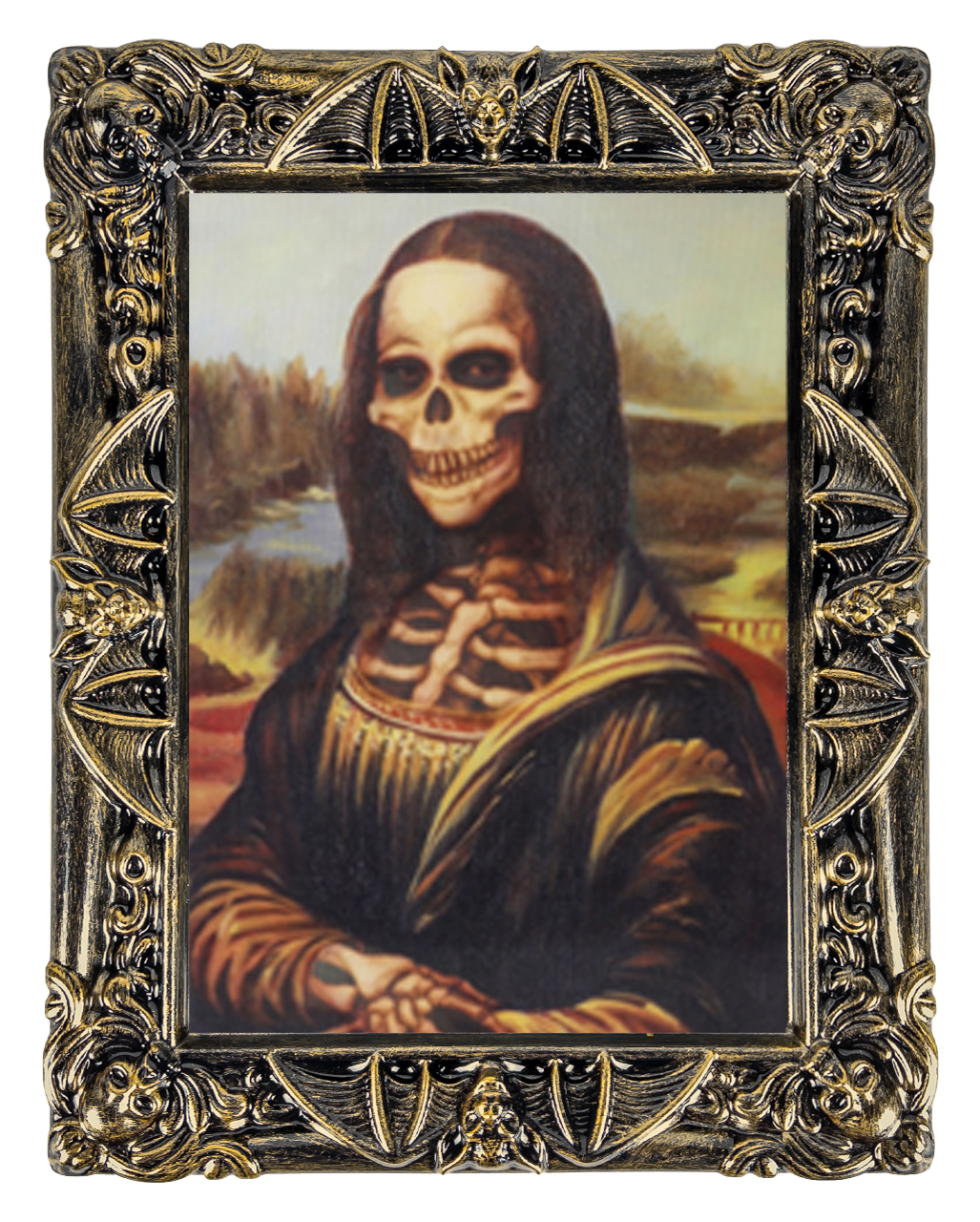 Monster Lisa Hologram Portrait 50x39cm | Deko | Horror-Shop.com