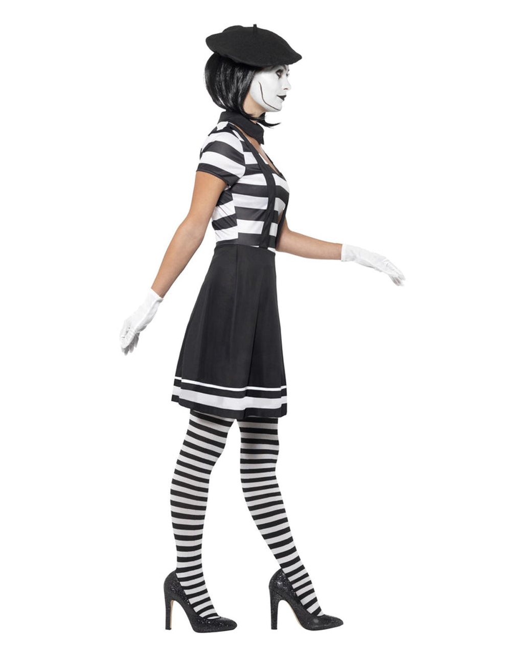 Mime Ladies Costume order for carnival | Horror-Shop.com