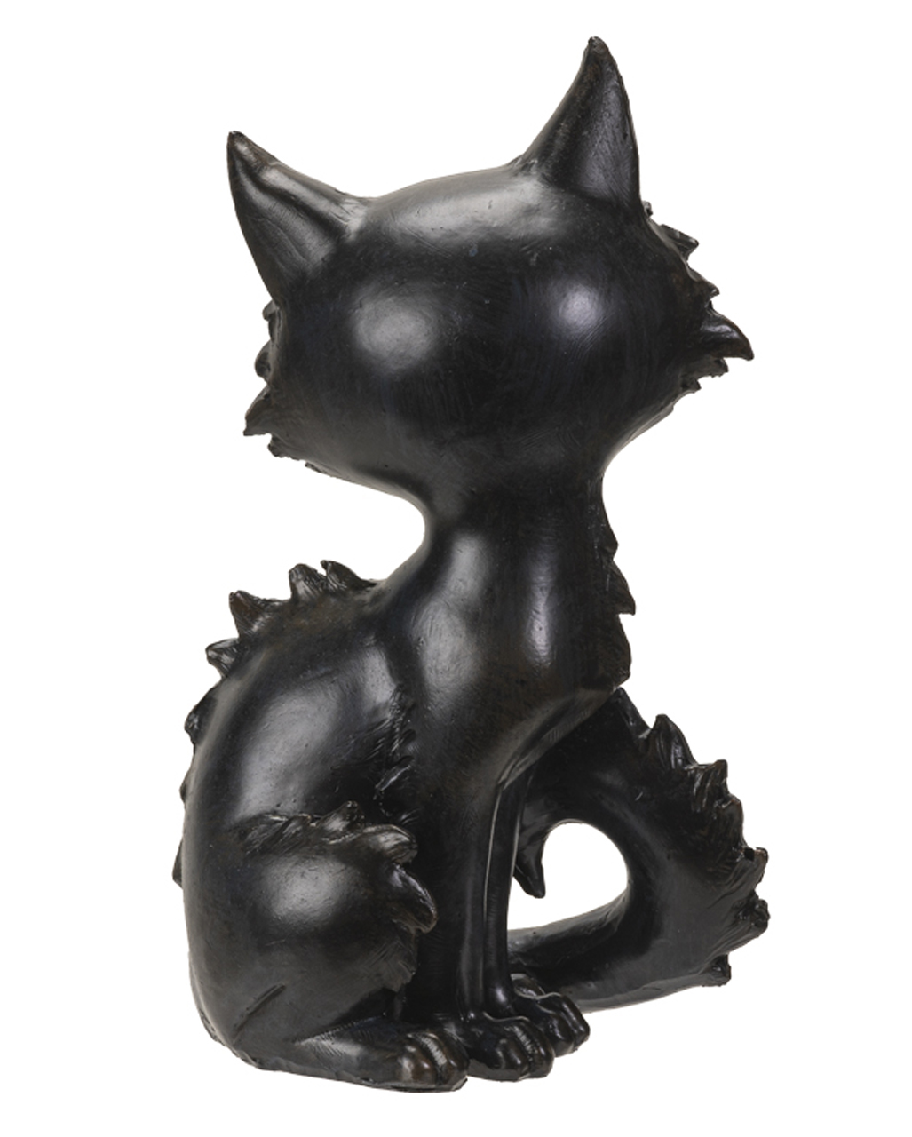 Rufus Witch Cat With Green Eyes 20cm as a gift | Horror-Shop.com