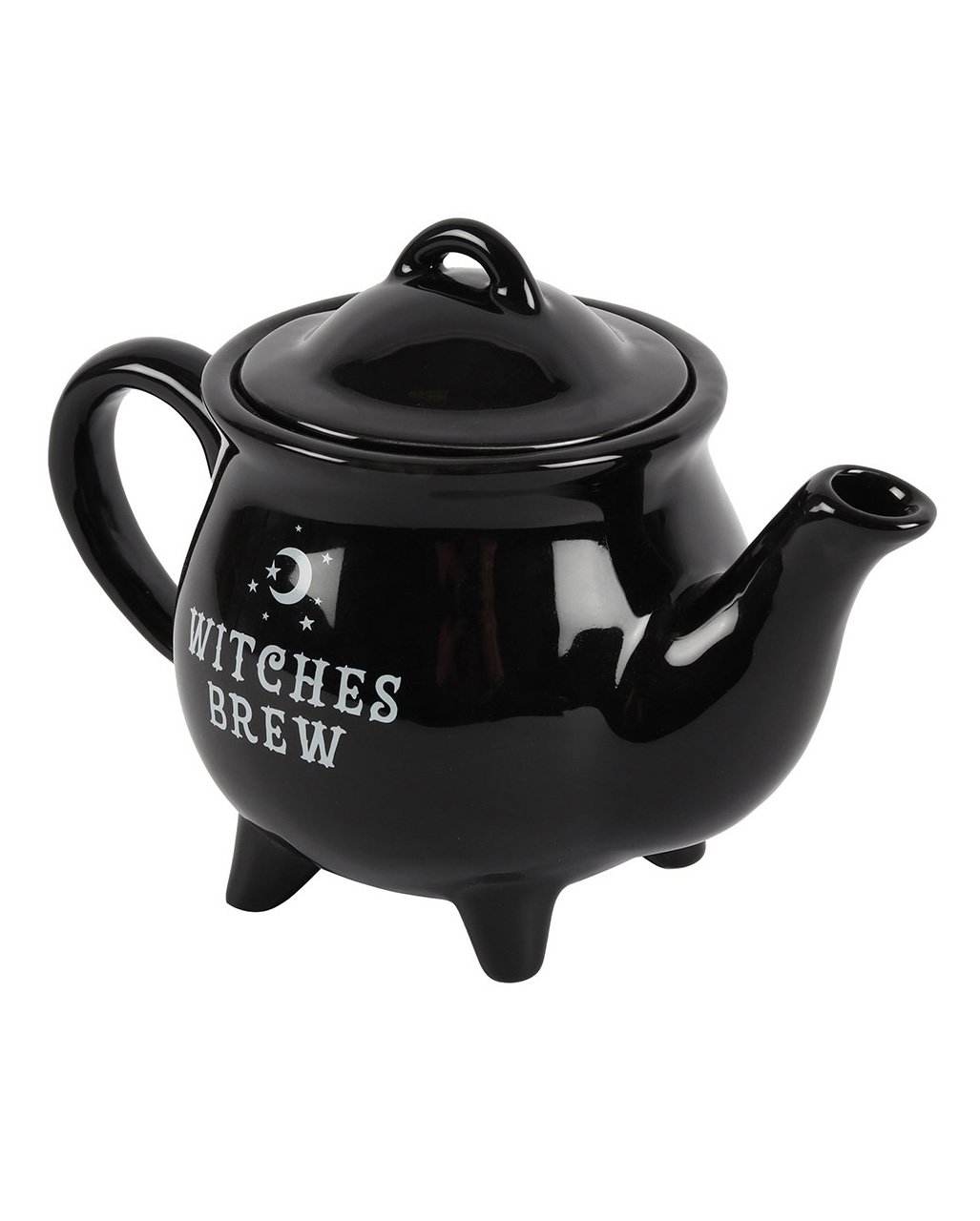 Black Witch Cauldron Teapot ★ | Horror-Shop.com