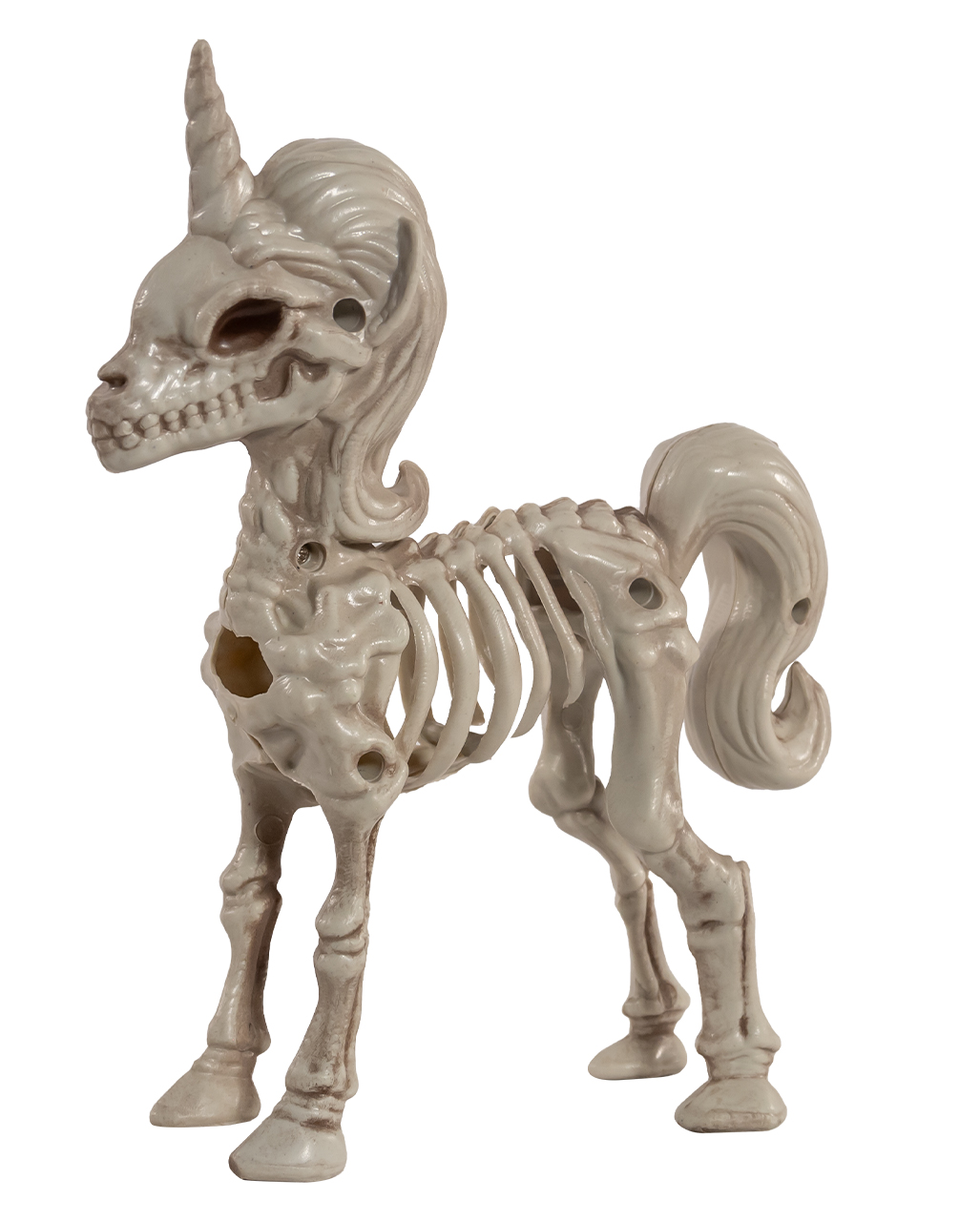 Skelett Einhorn als Gerippe 21cm für Halloween 🎃 | Horror-Shop.com