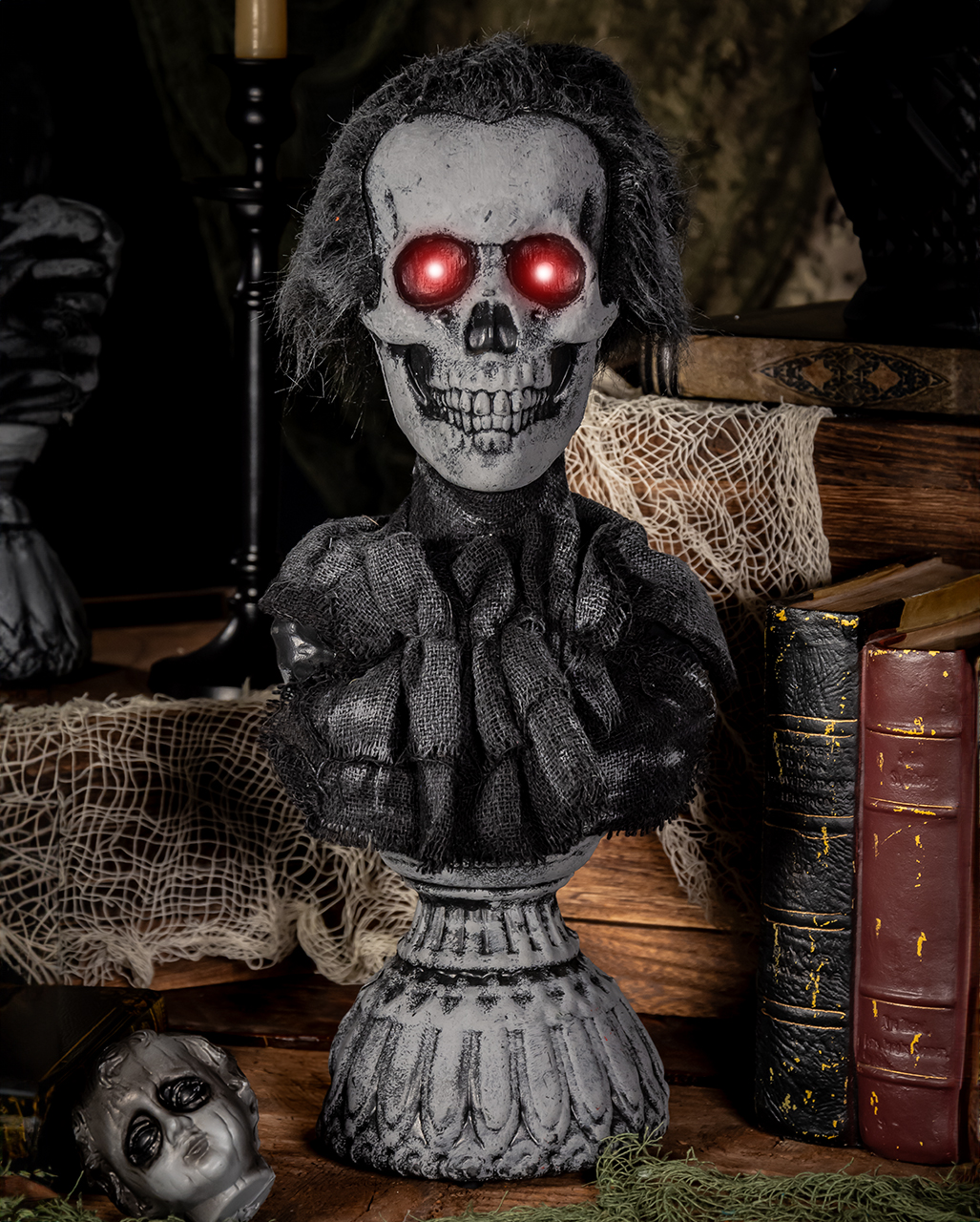 Spooky Ghost Bust "Sir Gruesome" With Sound & Light 38cm order ...