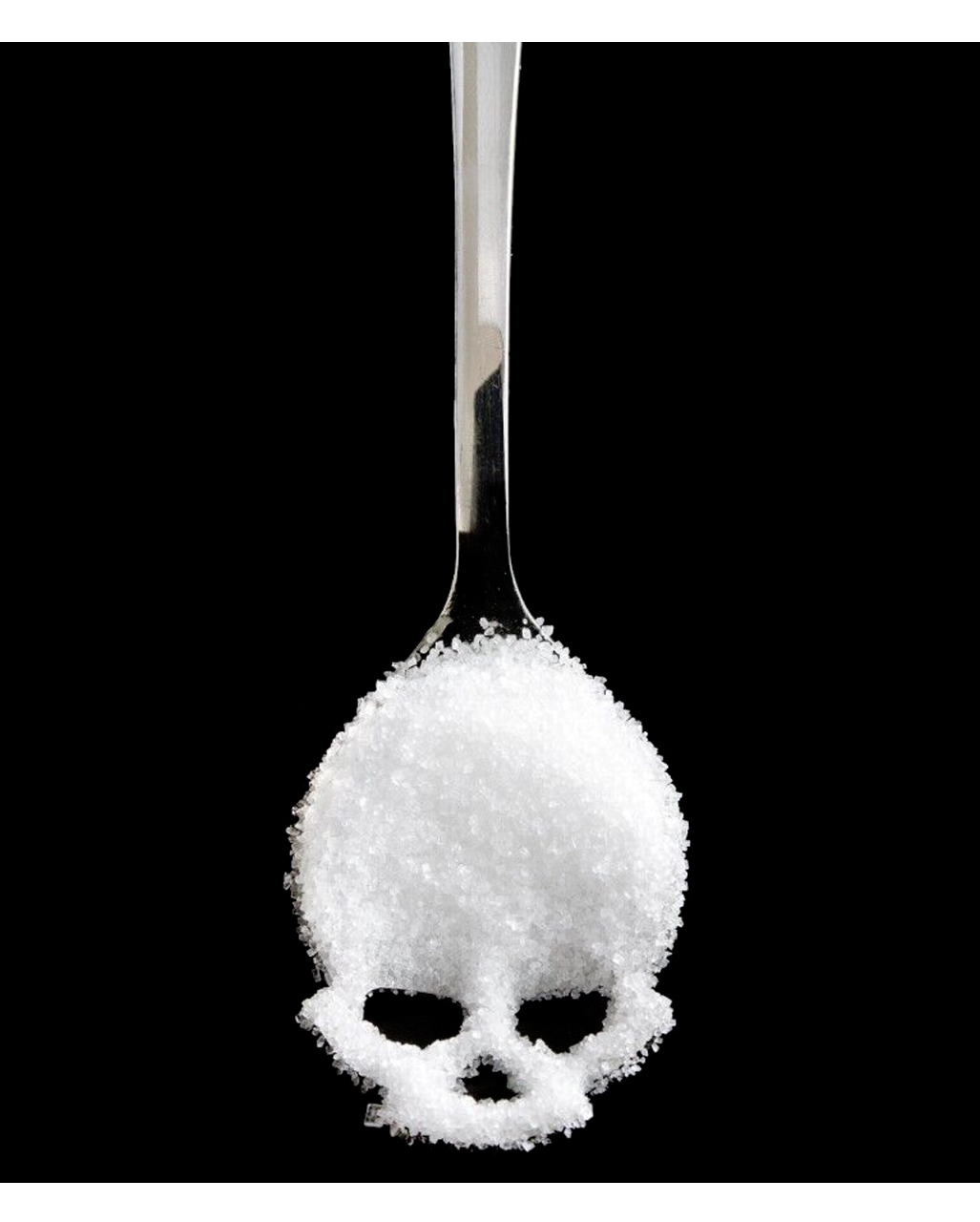 Spooky Skull Sugar Spoon Silver ★ Gothic teaspoon | Horror-Shop.com