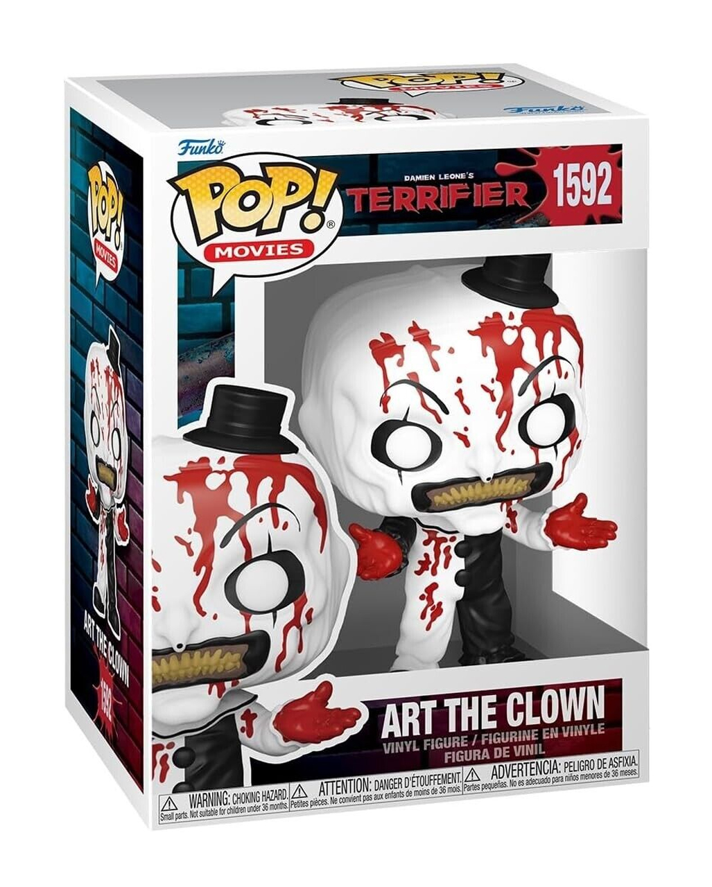 Terrifier 2 Art the Clown Funko POP! Figur 9cm ★ | Horror-Shop.com