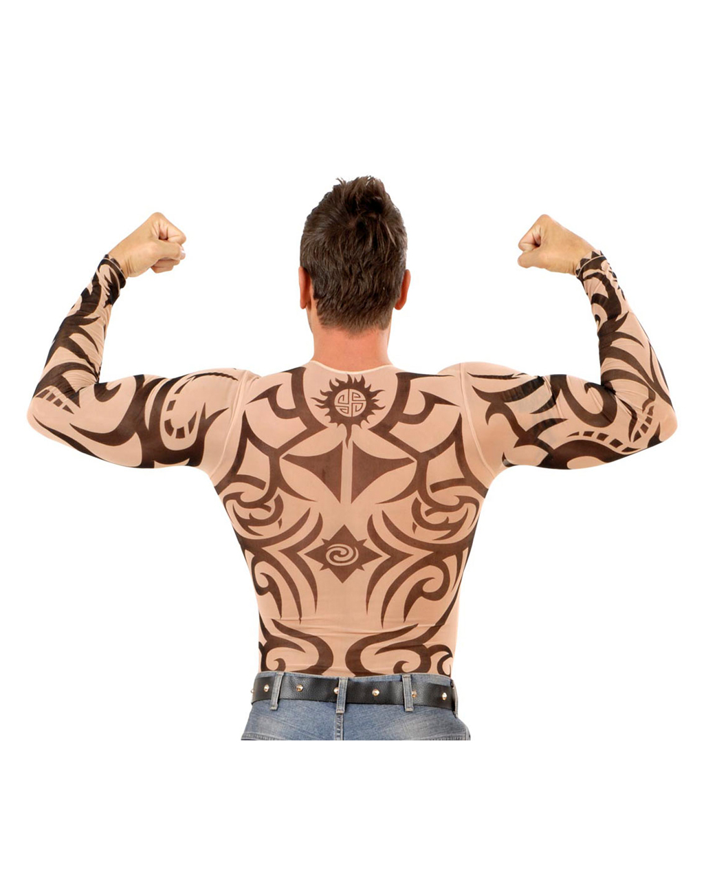 Tribal Tattoo Shirt -Maori Tattoo-Fake Tatto-Body Decoration | Horror ...