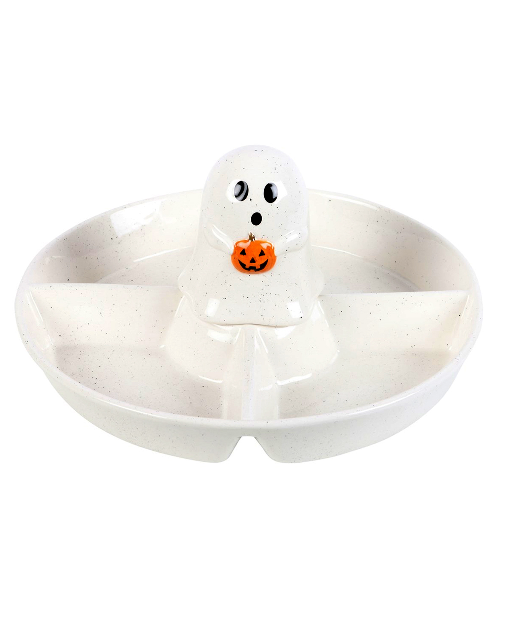 White Ghost Chip & dip Snack Dish 30cm | Horror-Shop.com