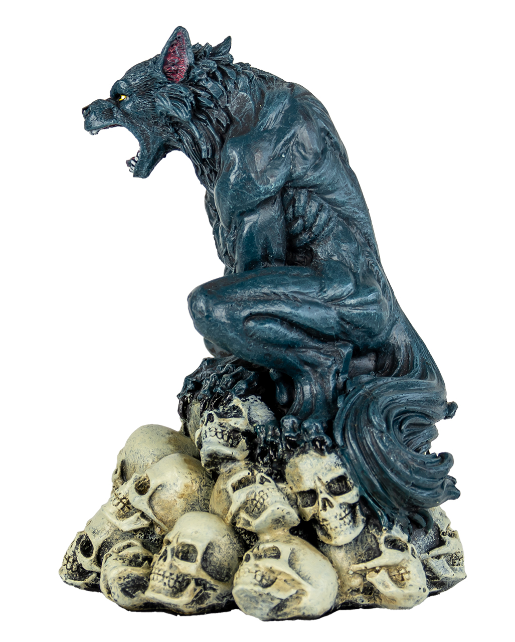 Werewolf On Skull Mountain Decorative Figure 14cm for collectors ...