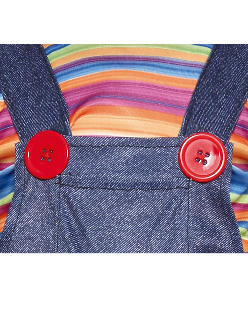 Brud Med Chucky Kostymer For Barn Bad Chucky Puppe Kleinkinderkostüm