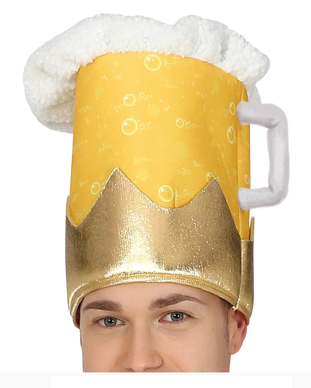 Beer King Costume for carnival & fancy dress | Horror-Shop.com