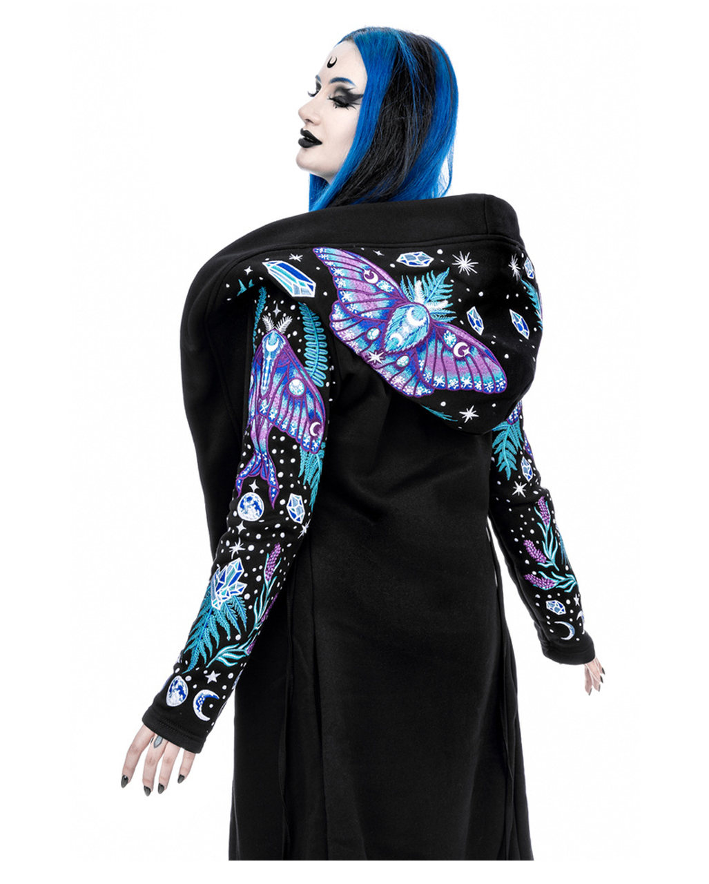 Enchanted Forest Hoodie Cardigan | Horror-Shop.com