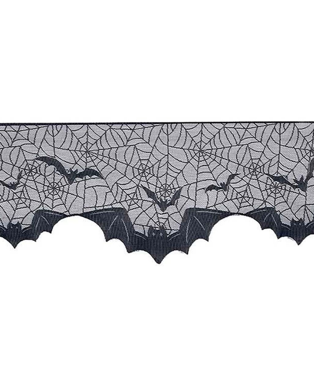Decorative Lace Bat Scarf Halloween decoration | Horror-Shop.com
