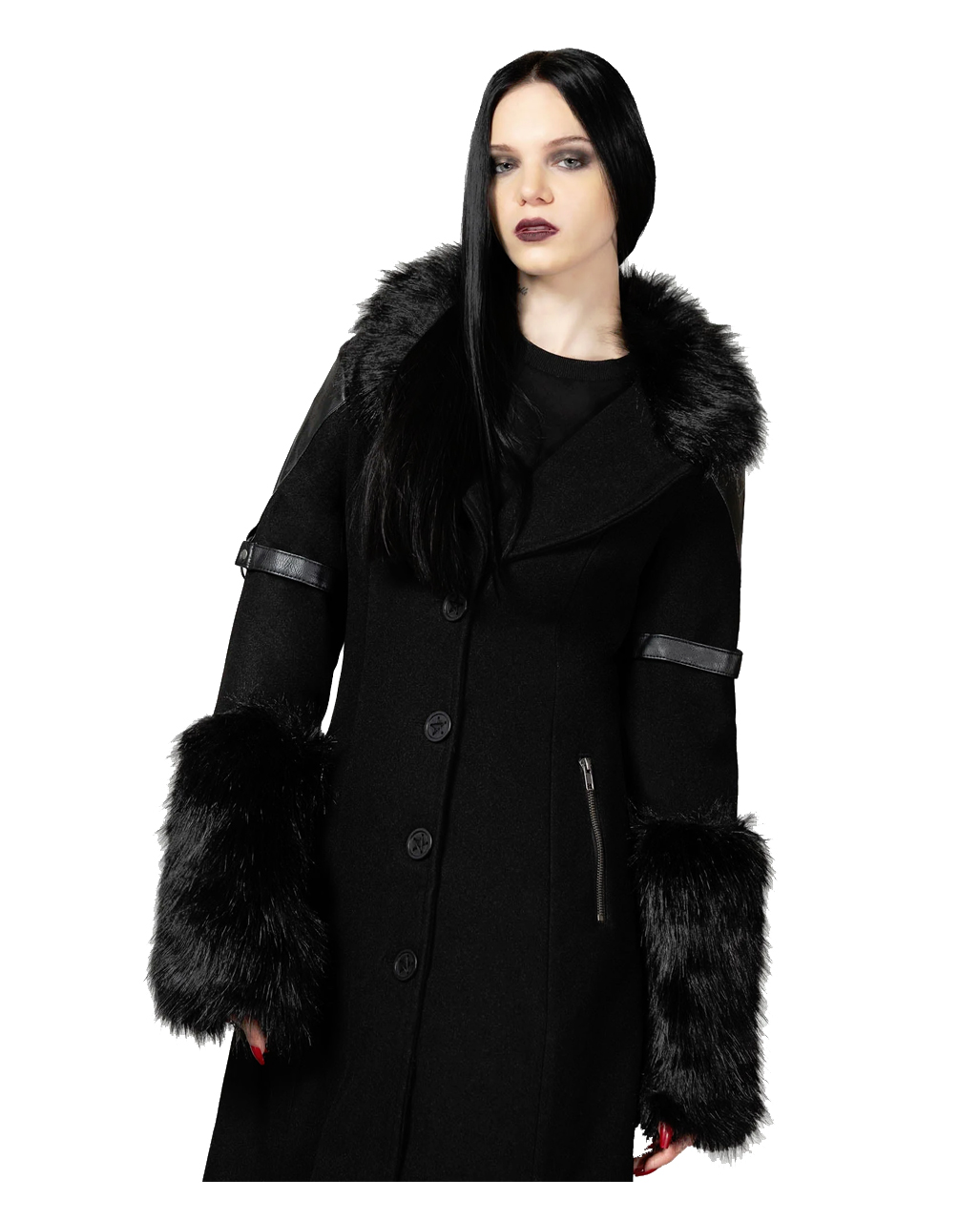 KILLSTAR Madame Mayhem Coat | Buy online HERE! | Horror-Shop.com