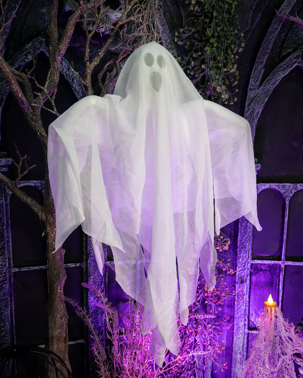 Small Rag Ghost 40cm as Halloween decoration | Horror-Shop.com