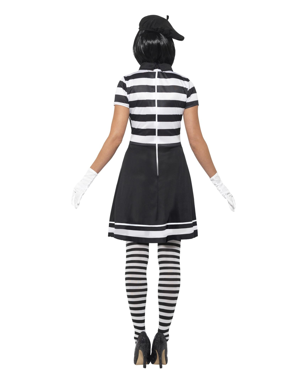 Mime Ladies Costume order for carnival | Horror-Shop.com
