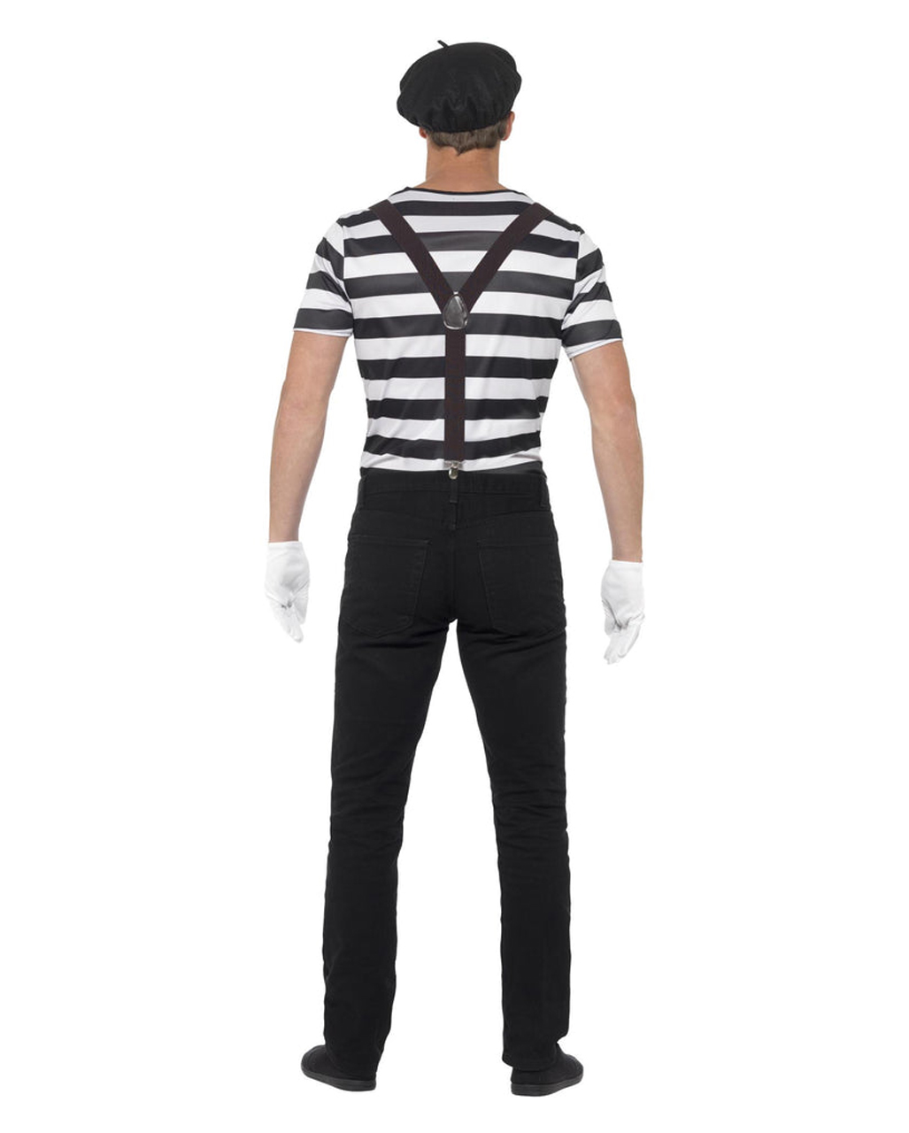 Mime Men's Costume for carnival | Horror-Shop.com