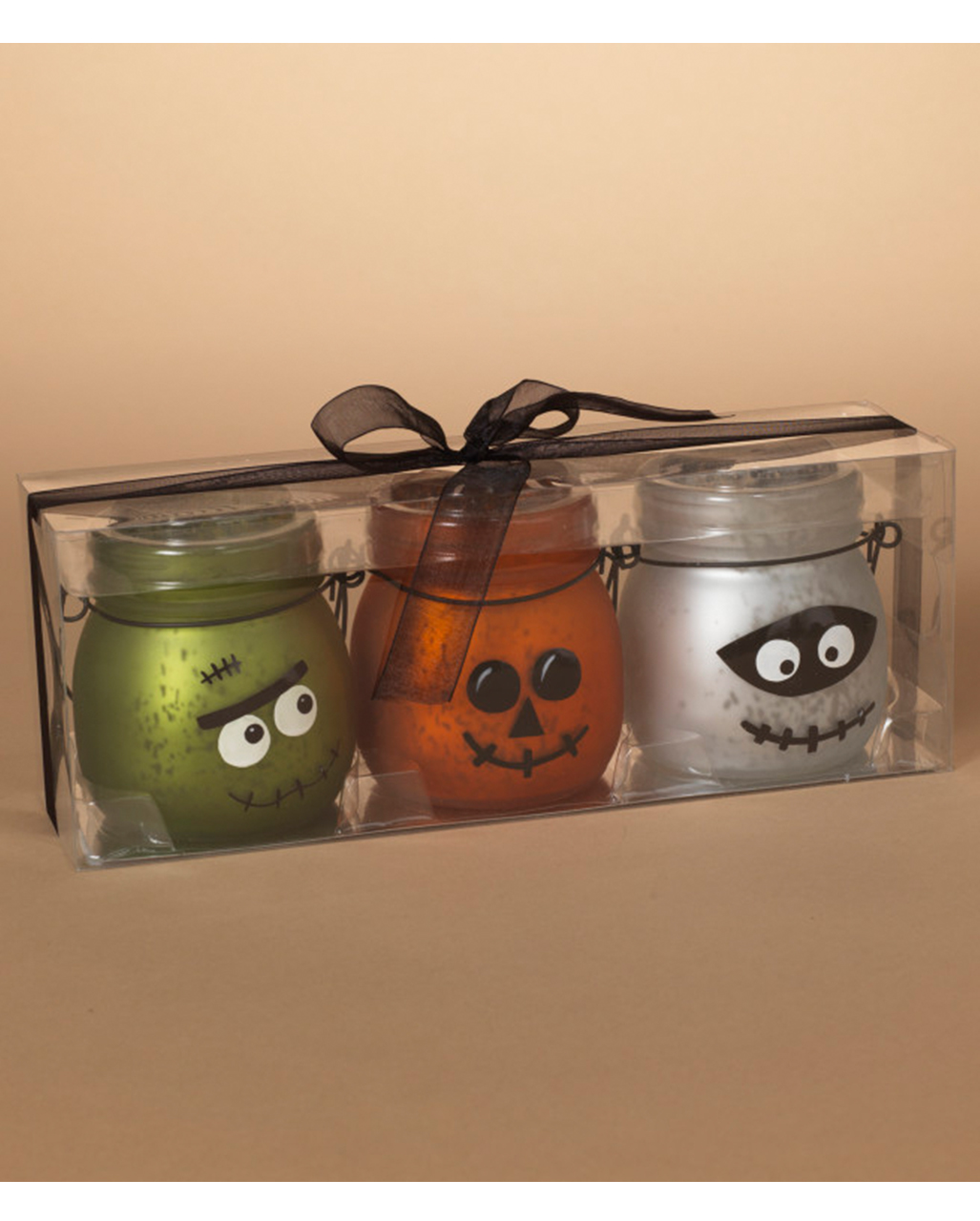 Mercury Glass Halloween Lanterns Set Of 3 ★ Buy | Horror-Shop.com