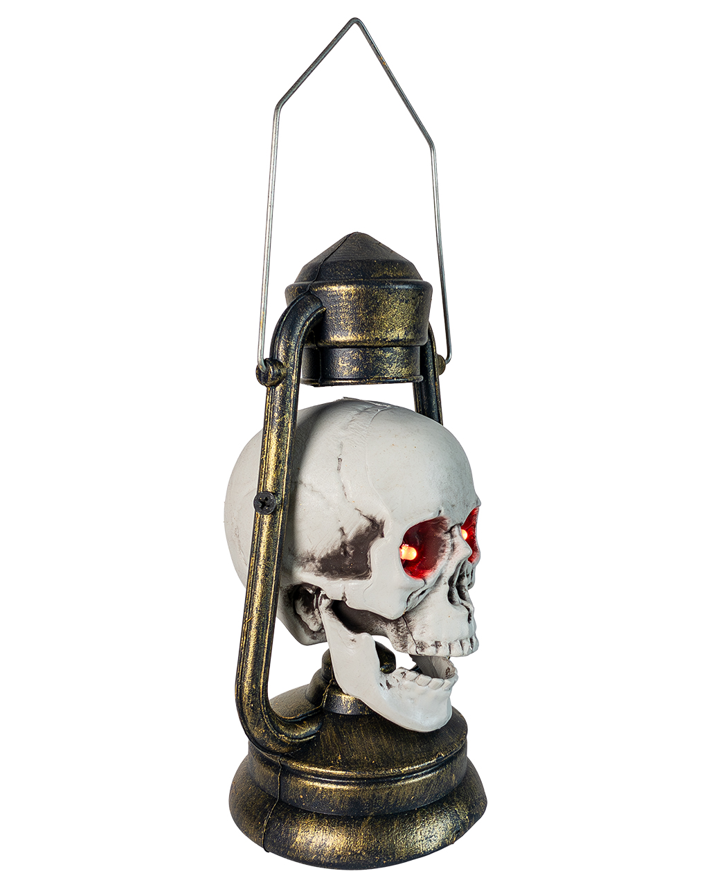 Skull Pit Lantern With LED 24cm for Halloween | Horror-Shop.com