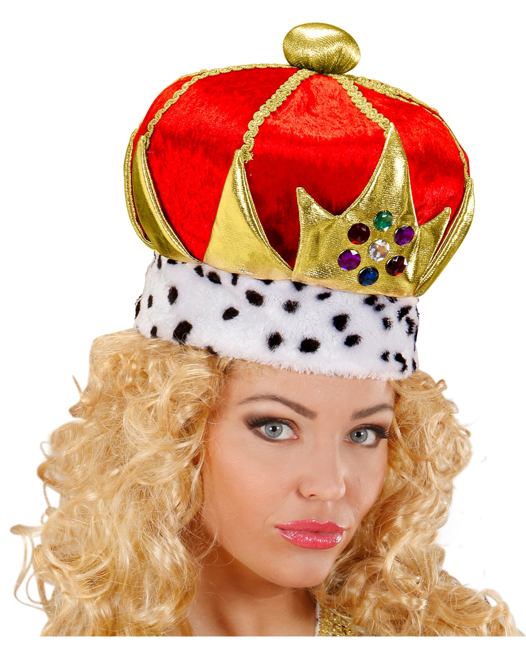 Noble Royal Crown for carnival & fancy dress | Horror-Shop.com