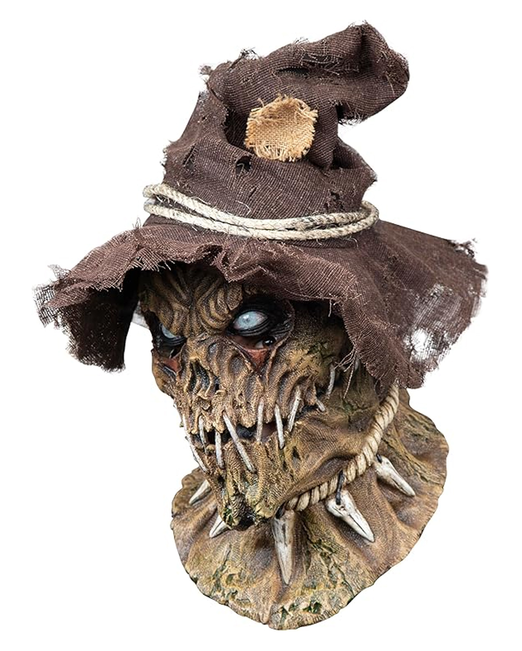 Cursed Corn Maze Scarecrow Mask for Halloween | Horror-Shop.com