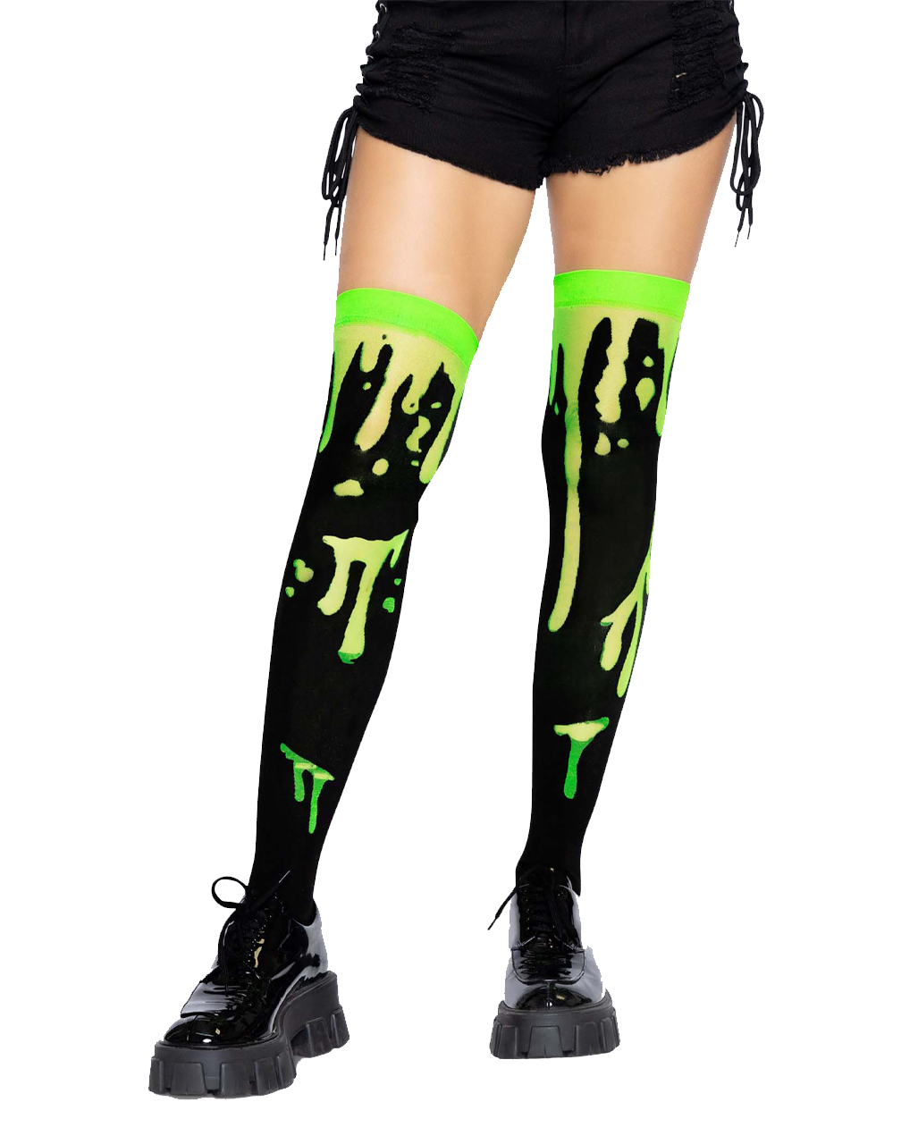 Zombie Splatter Overknees as costume accessories | Horror-Shop.com