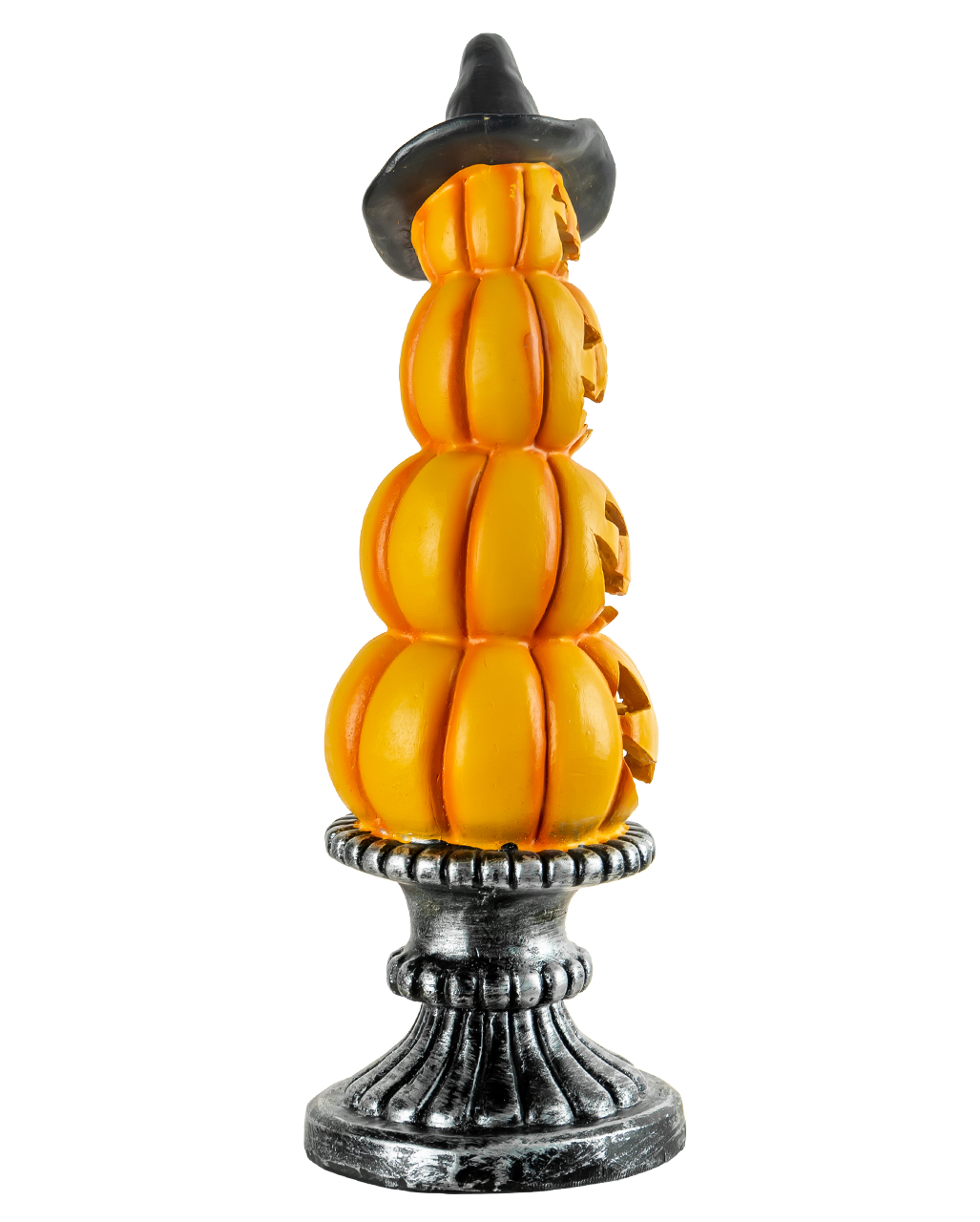 Illuminated Pumpkin Tower With Column & Witch's Hat 28.5cm ★ | Horror ...