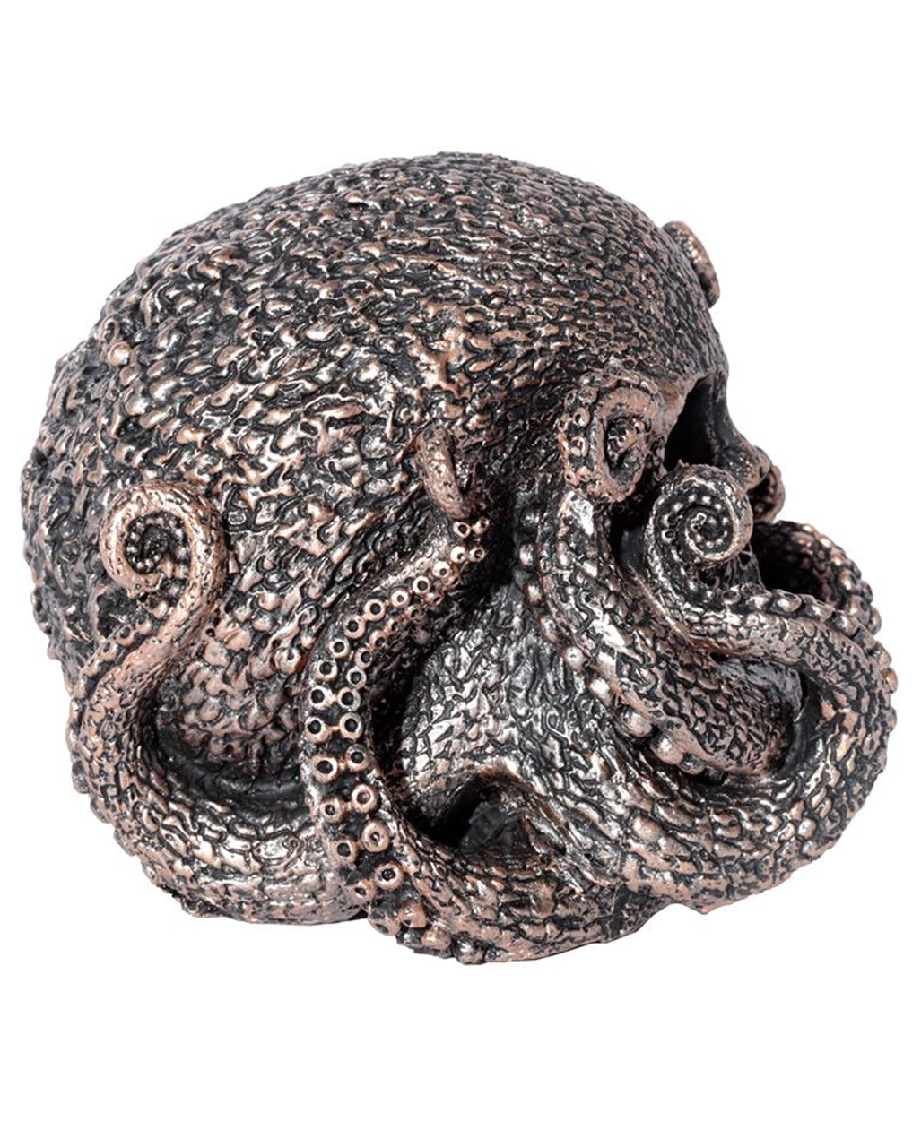 Bronze Skull Octopus 13cm 💀 | Horror-Shop.com