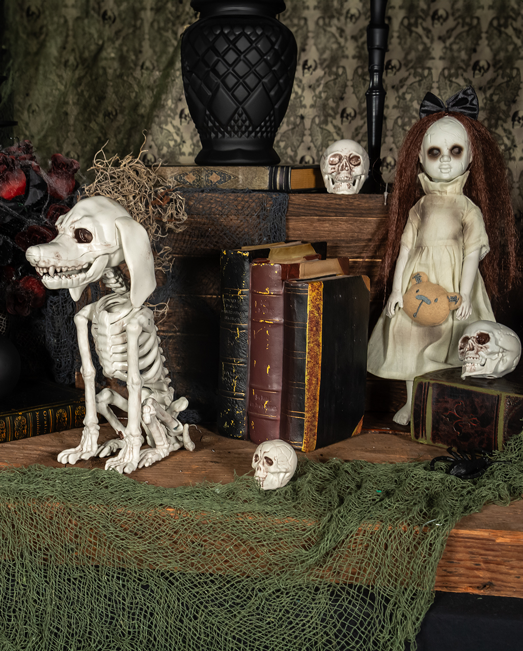 Creepy Ghost Doll With Teddy Bear Head 31cm ★ | Horror-Shop.com