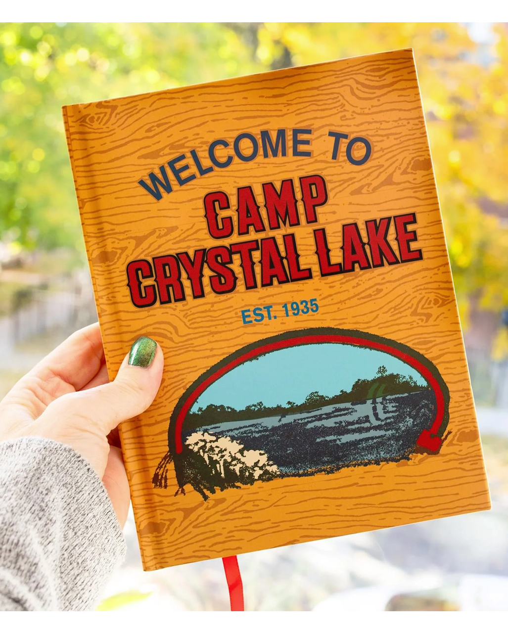 Friday The 13th Camp Crystal Lake Notebook as a gift | Horror-Shop.com