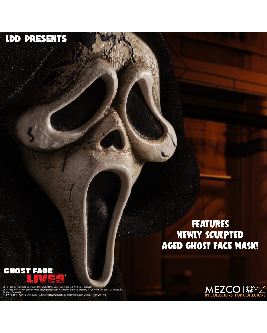 Scream - Ghost Face Zombie Living Dead Dolls Edition 25cm | Horror-Shop.com