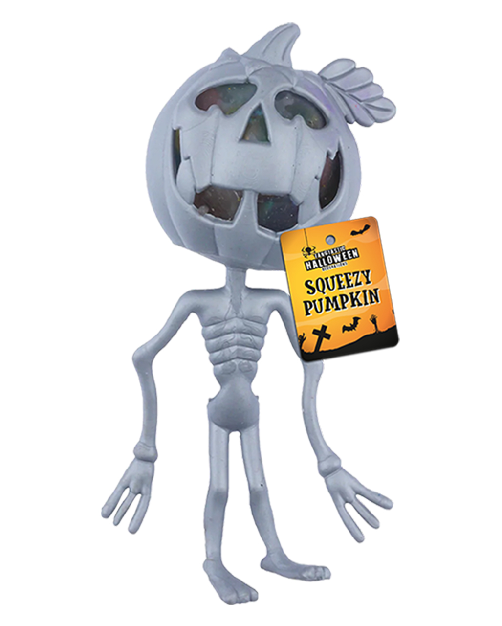 Halloween Squeeze Pumpkin Toy 1 Pc. Buy ★ | Horror-Shop.com