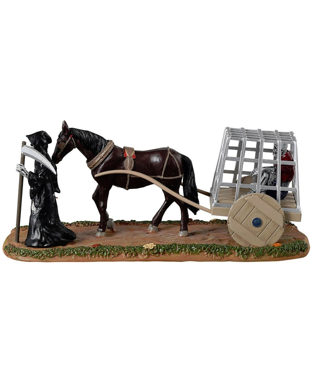 Lemax Spooky Town - Dungeon Cart | Halloween Town Figur | Horror-Shop.com