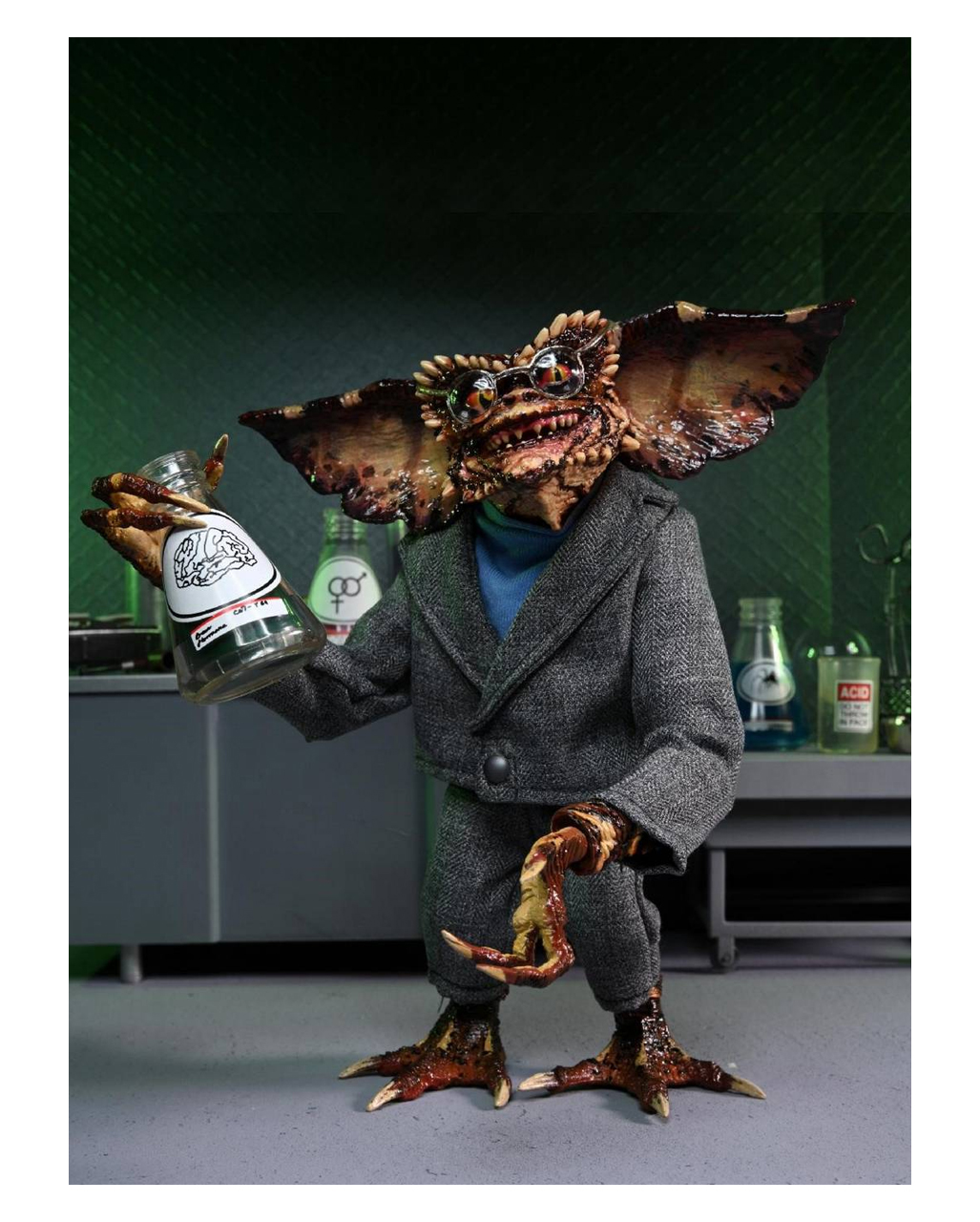 Neca Gremlins 2 Ultimate Brain Gremlin Action Figure 15cm ★ | Horror ...