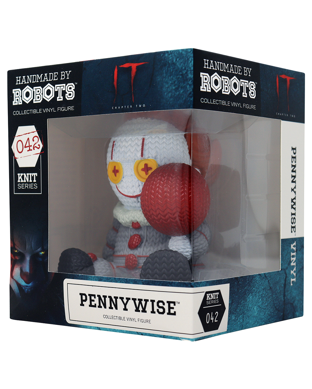 Pennwise It Vinyl Figure Handmade By Robots | Horror-Shop.com