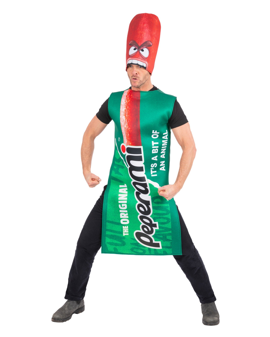 Peperami Unisex Costume for carnival & fancy dress | Horror-Shop.com