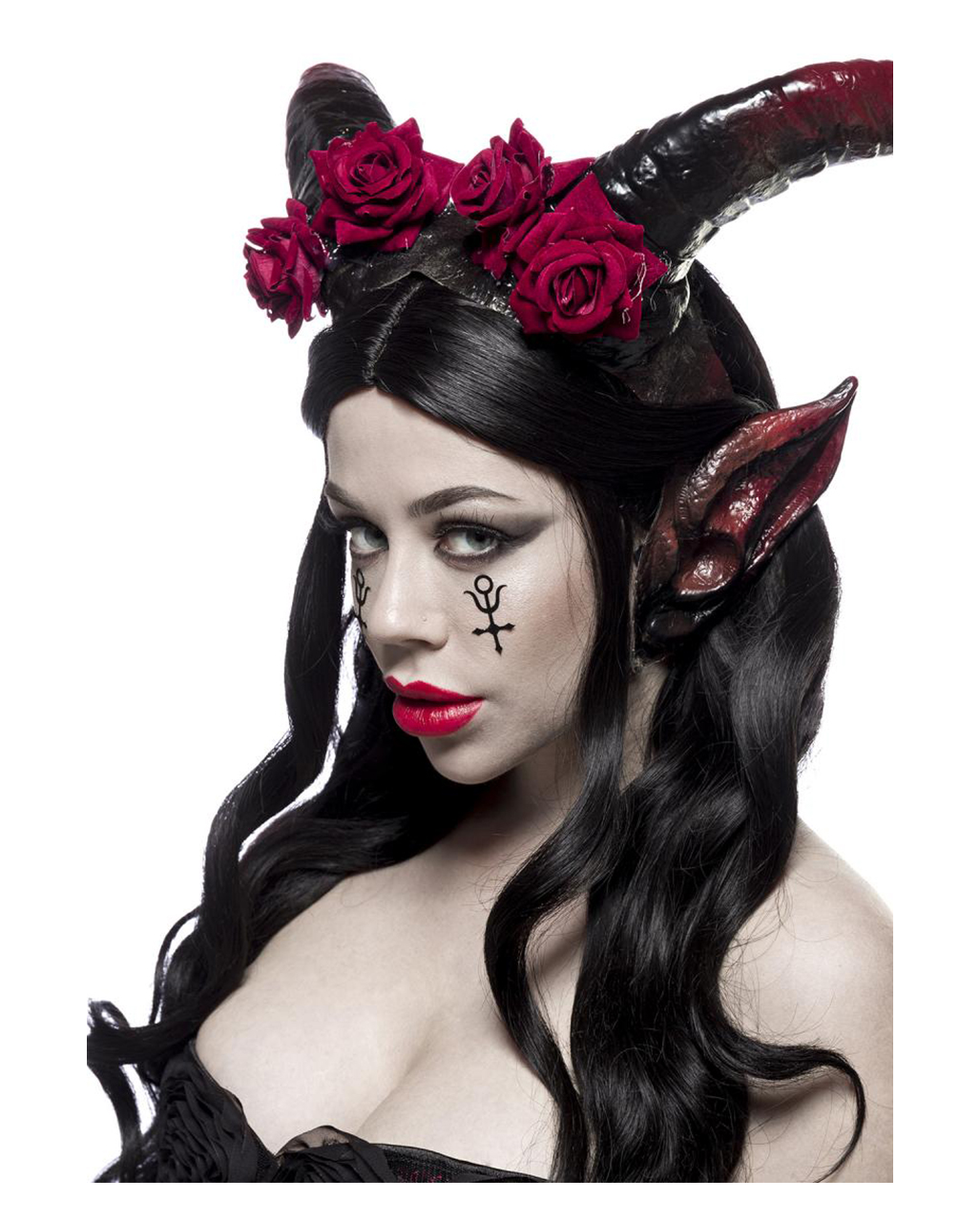 Rose Devil Costume With Wings for Halloween | Horror-Shop.com