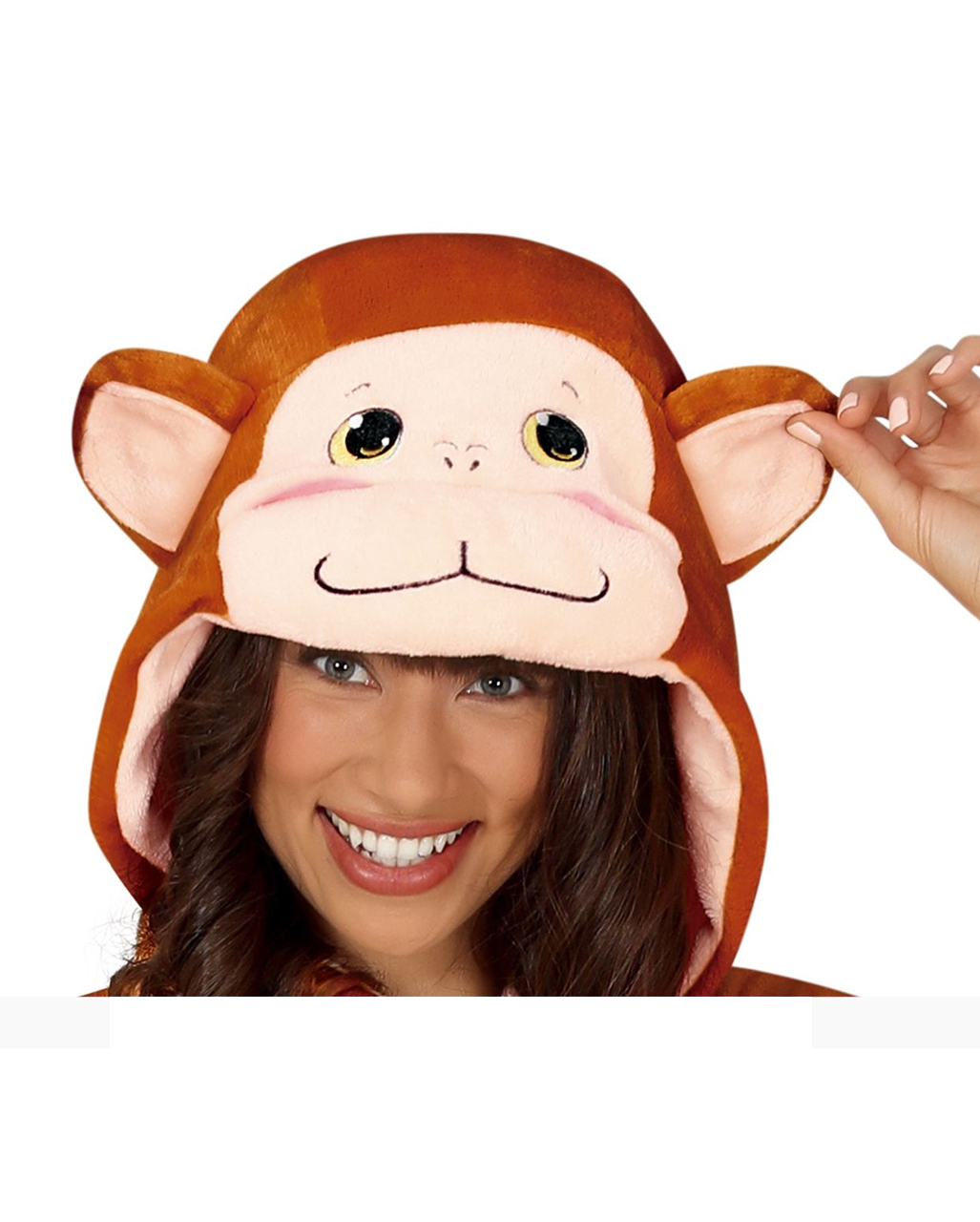 Monkey Onesie Unisex Costume for carnival & fancy dress | Horror-Shop.com