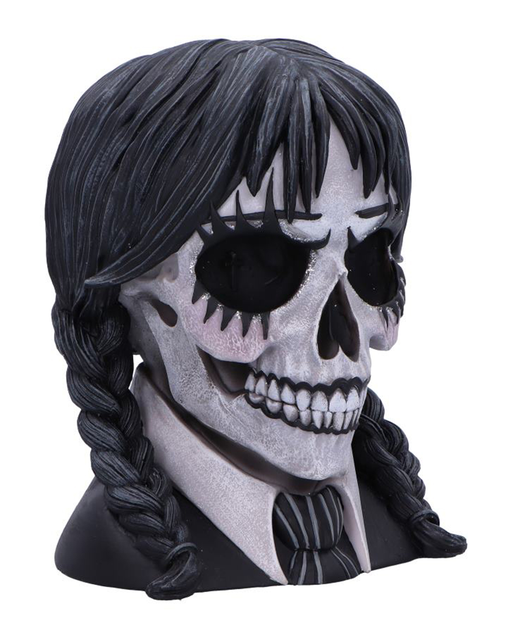 Dark Glare Gothic School Girl Totenkopf Figur 16cm als Deko | Horror ...