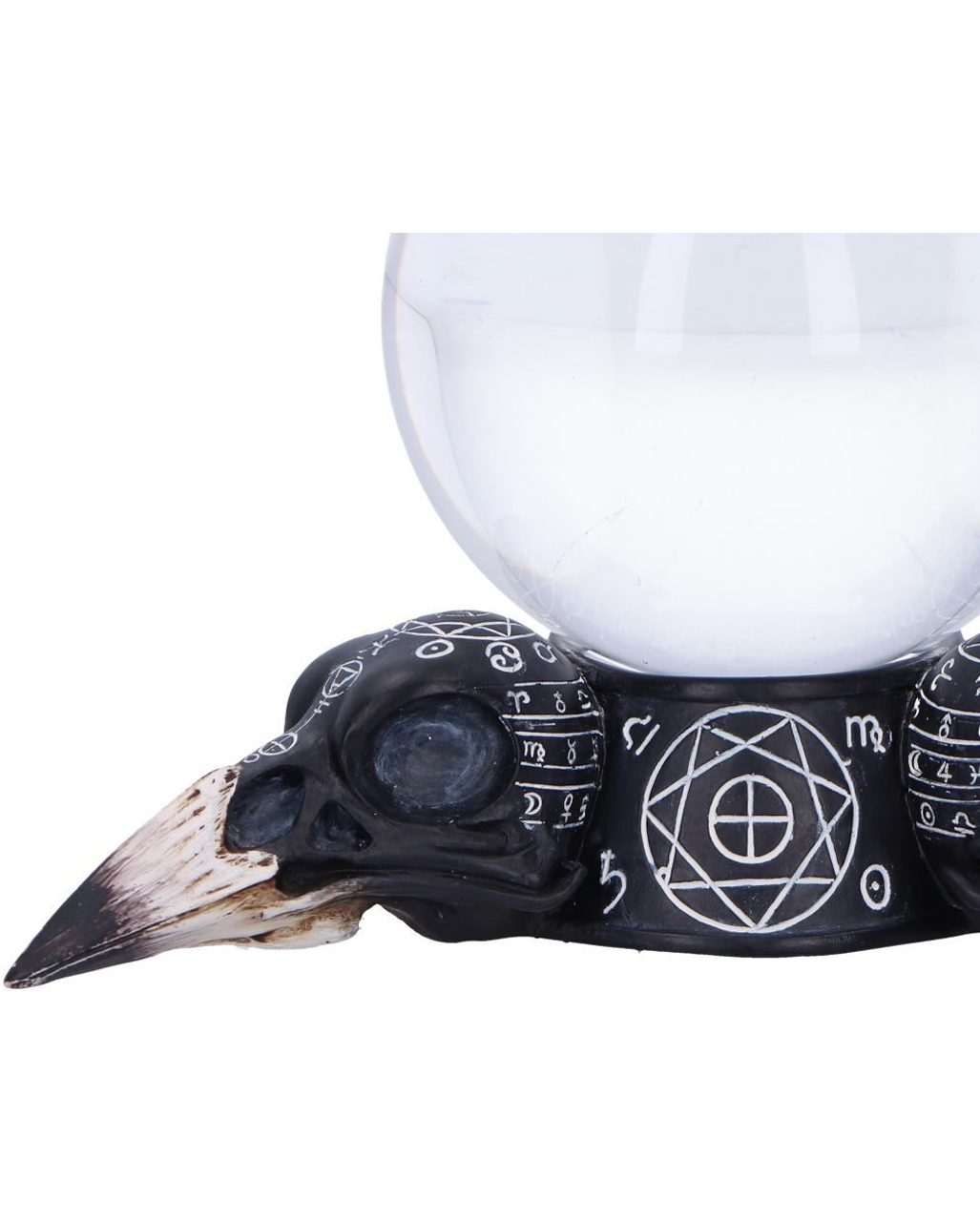 Future Of The Raven Crystal Ball With Holder 15cm ★ | Horror-Shop.com