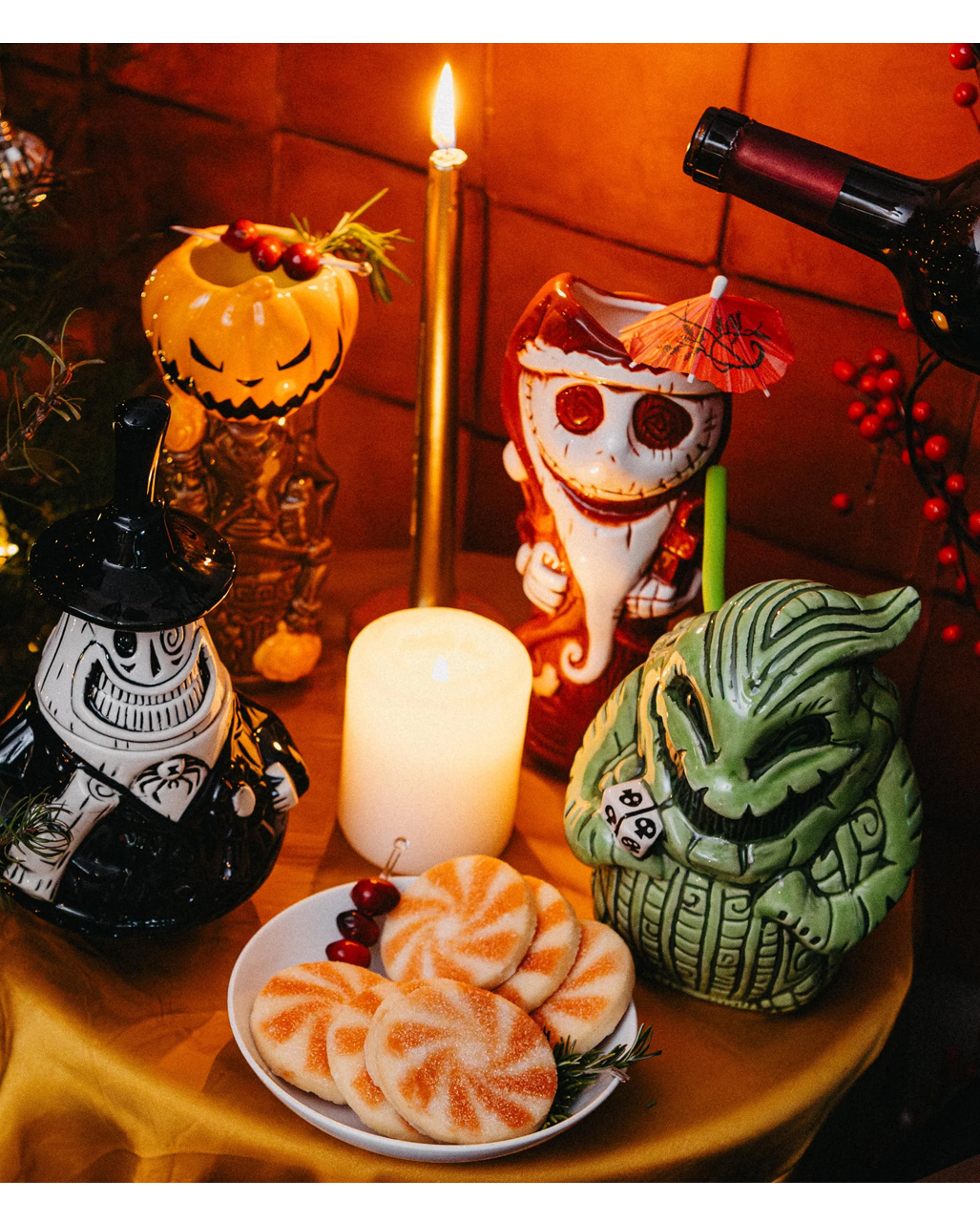 Geeki Tiki's Disney TNBC Santa Jack Mug ★ Disney Merch | Horror-Shop.com