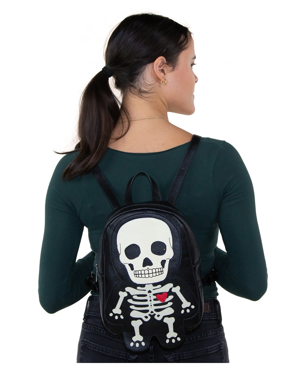 Glow In The Dark Skeleton Backpack for Halloween | Horror-Shop.com