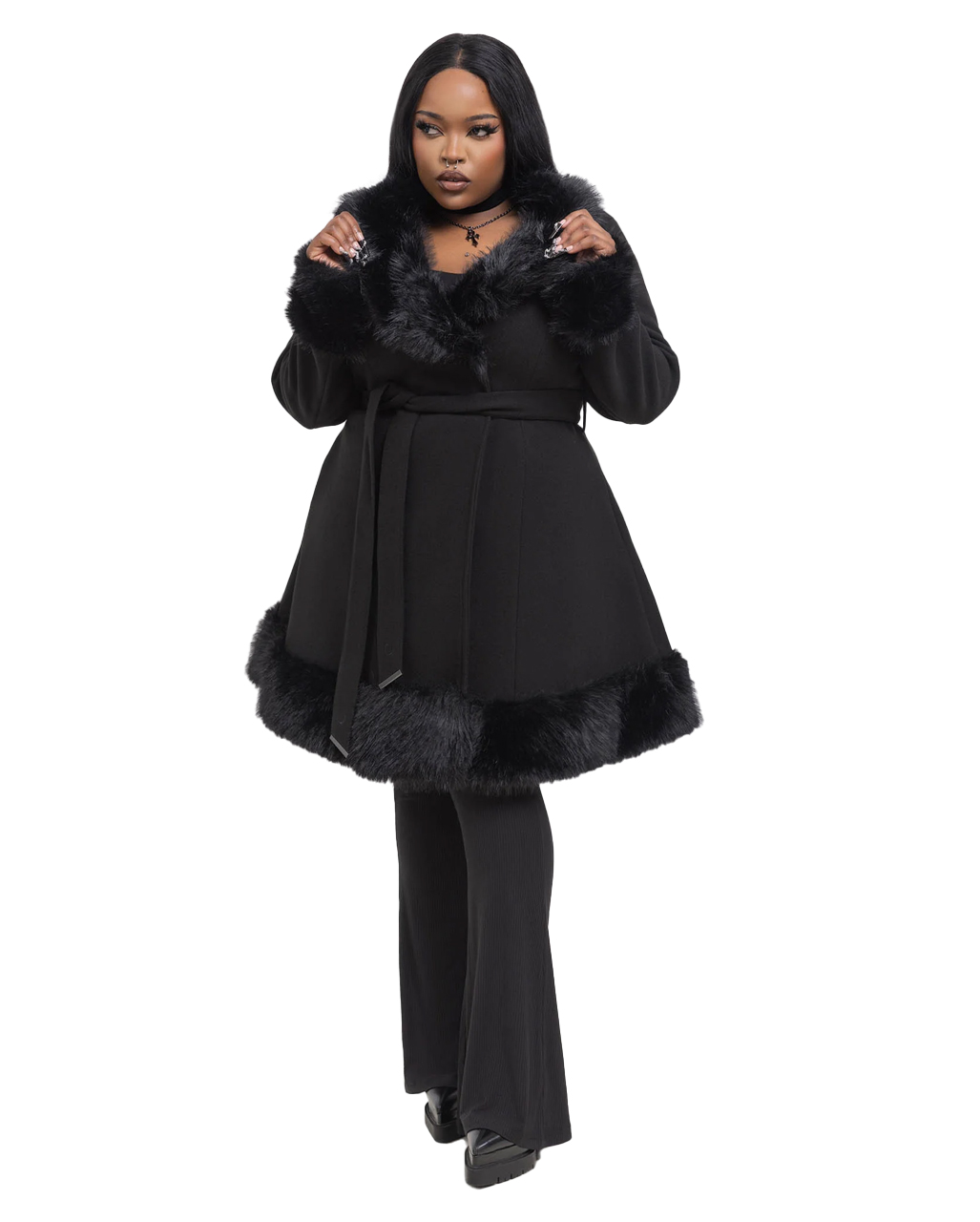KILLSTAR Almost Mayhem Coat | Buy Gothic Fashion | Horror-Shop.com