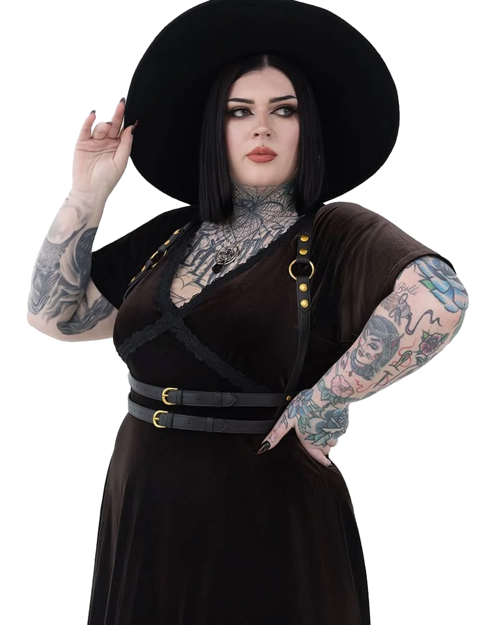 KILLSTAR Wanda Harness ★ Gothic accessory | Horror-Shop.com