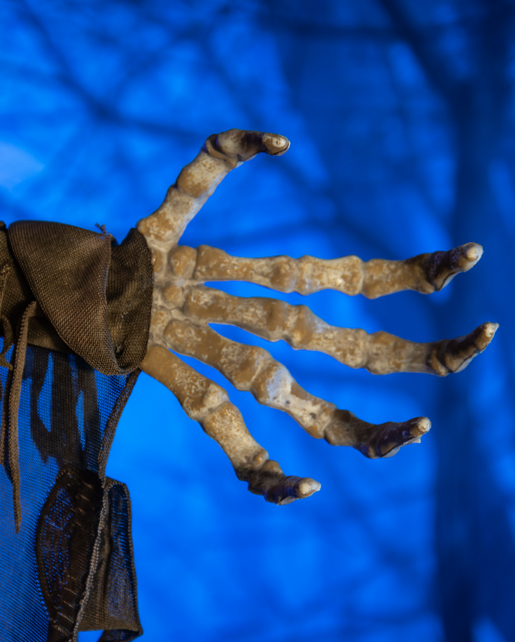 Musty Rag Reaper With Movement, Light & Sound 100cm ★ | Horror-Shop.com