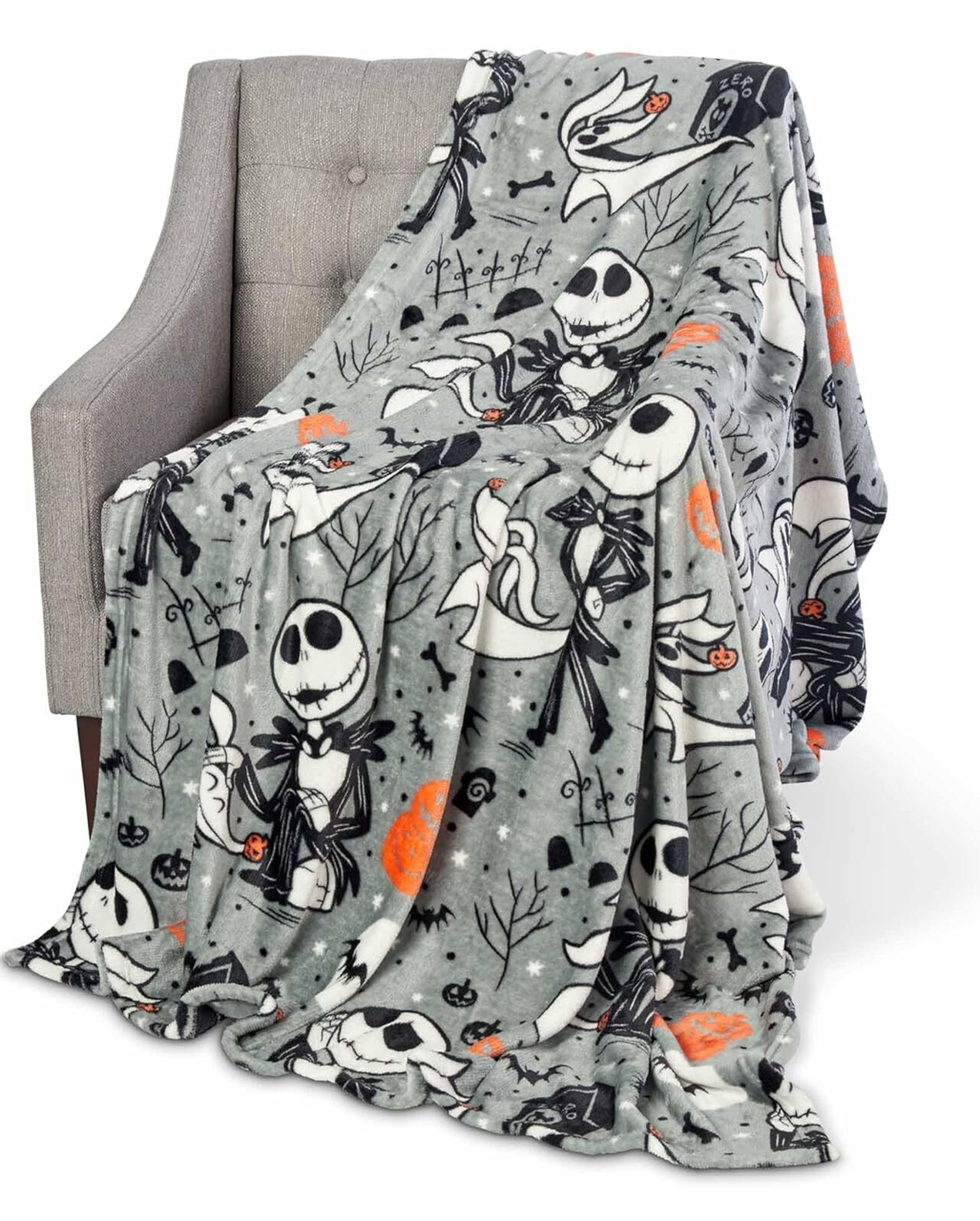 Nightmare Before Christmas Best Friends Blanket 127x178cm ★ | Horror ...