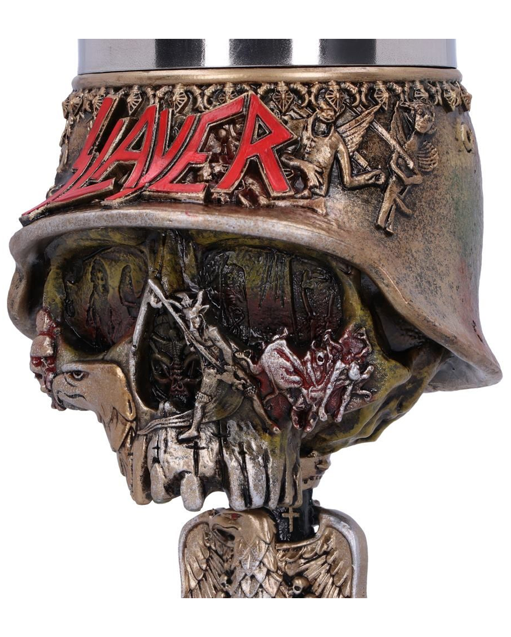 Slayer Skull Goblet 19,5cm | Metal Merchandise | Horror-Shop.com
