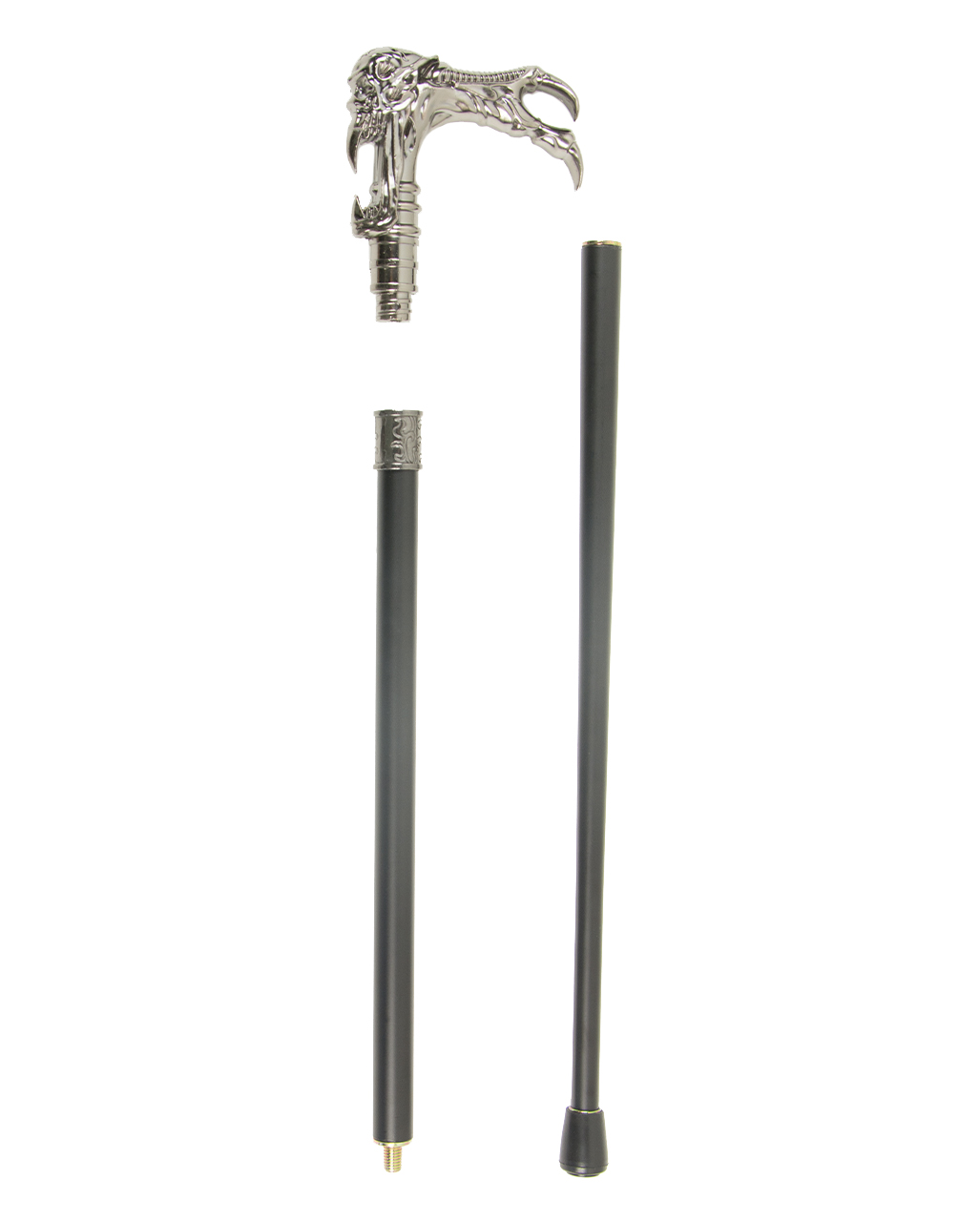 Vampire Walking Stick With Demon Pommel | Elegant walking stick ...