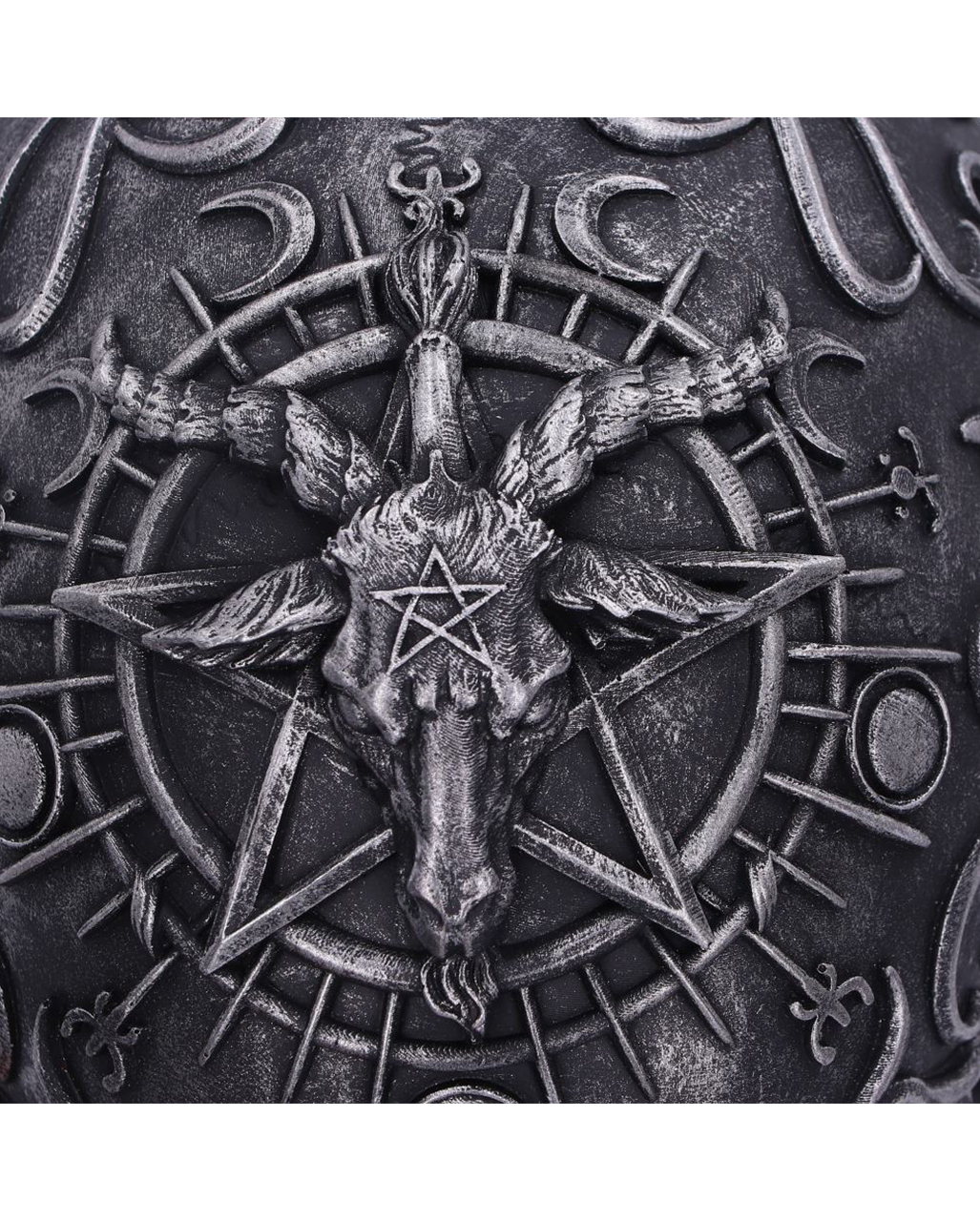 Baphomet's Worship Totenkopf 19,5cm ordern | Horror-Shop.com