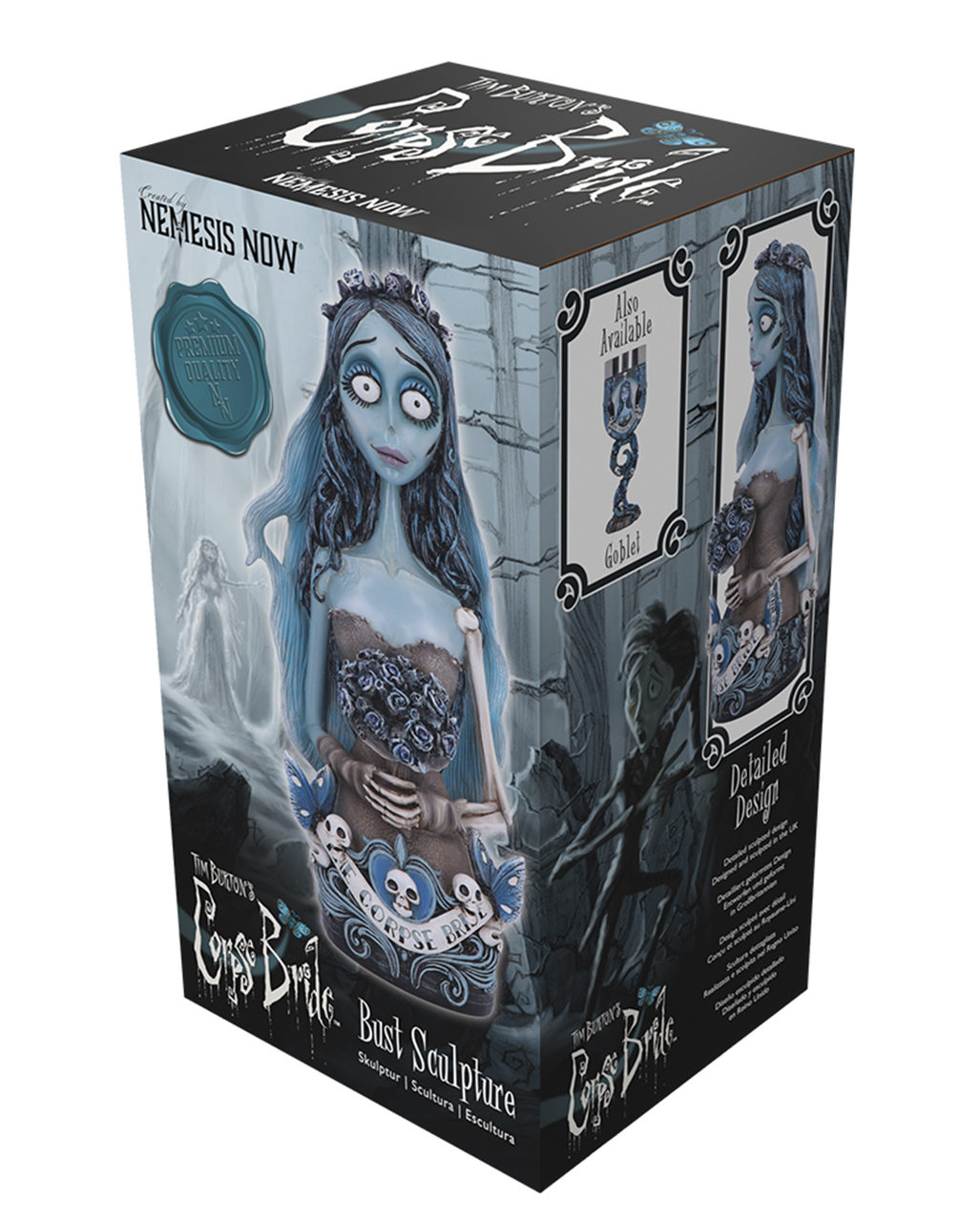Corpse Bride Emily Bust 29.3cm order | Horror-Shop.com