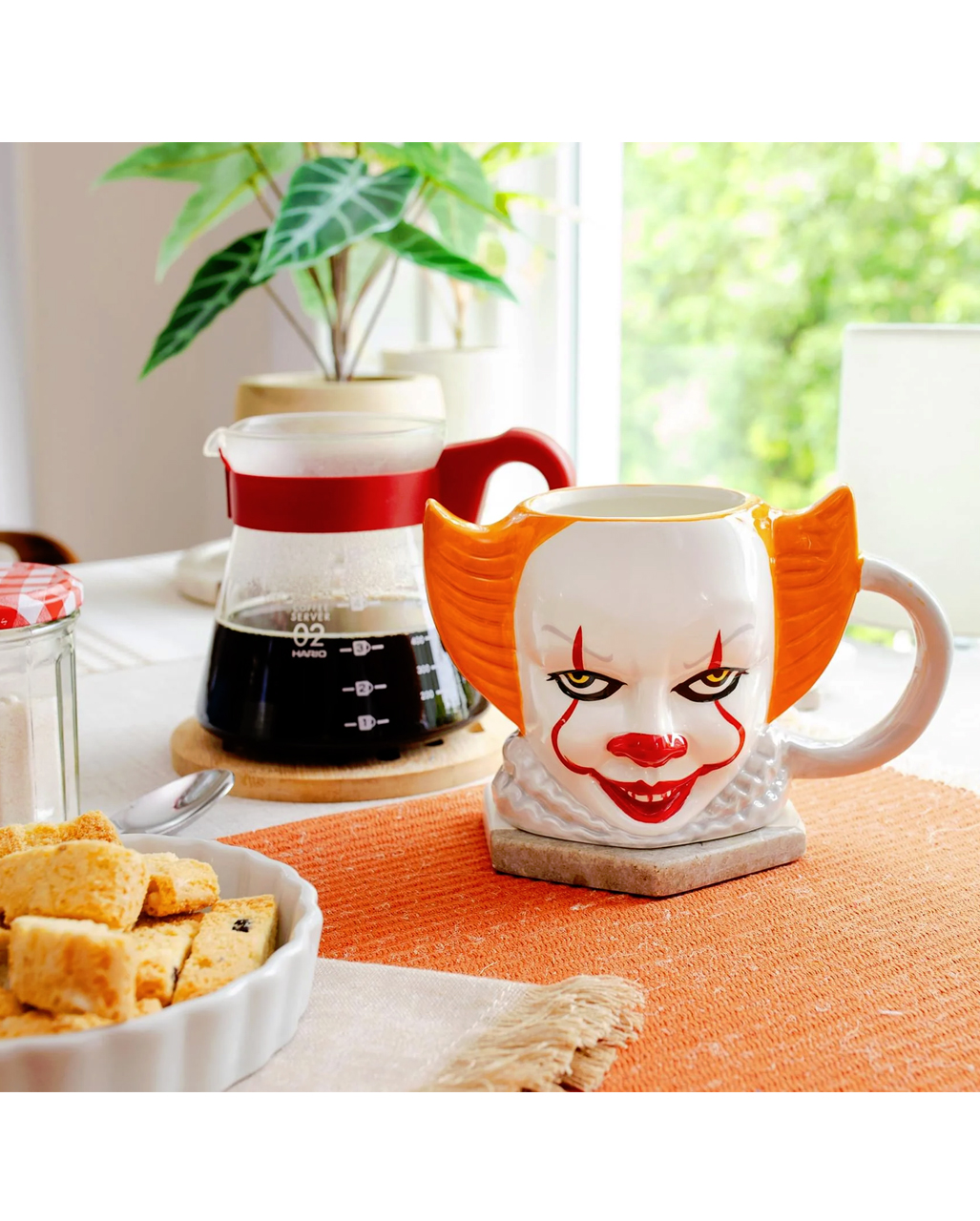 ES Pennywise 3D Mug | IT Pennywise Merchandise | Horror-Shop.com