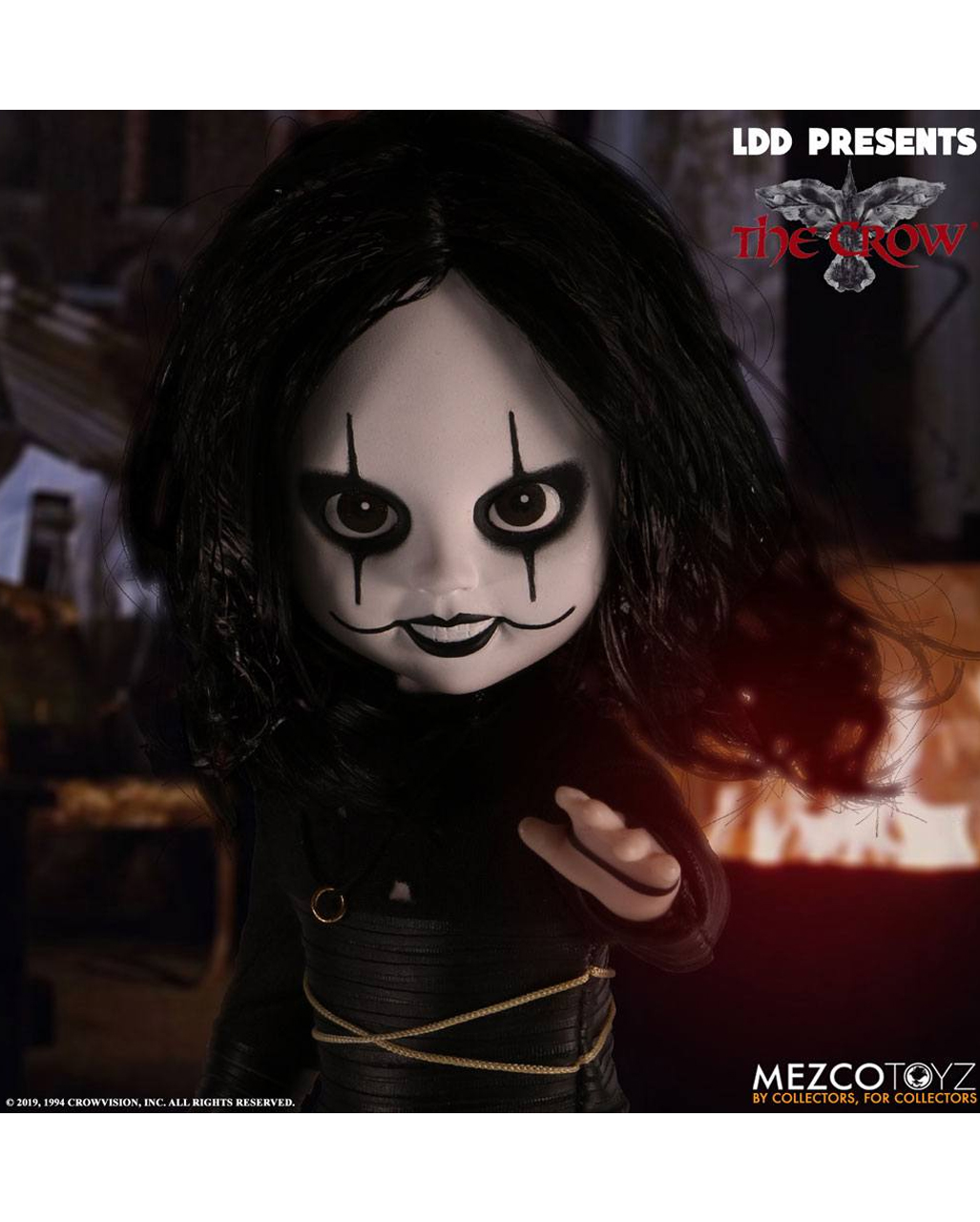 Living Dead Dolls The Crow Eric Draven 25cm | Horror-Shop.com